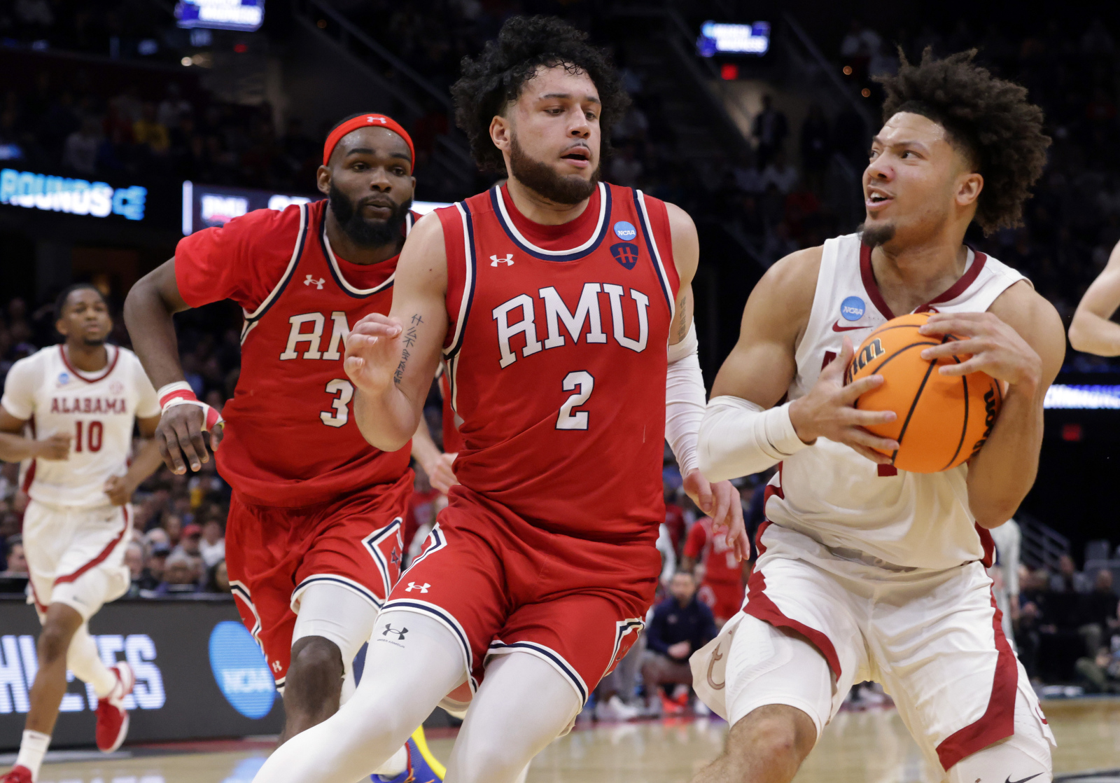 Alabama vs. Robert Morris first round, NCAA basketball, March 21, 2025 ...