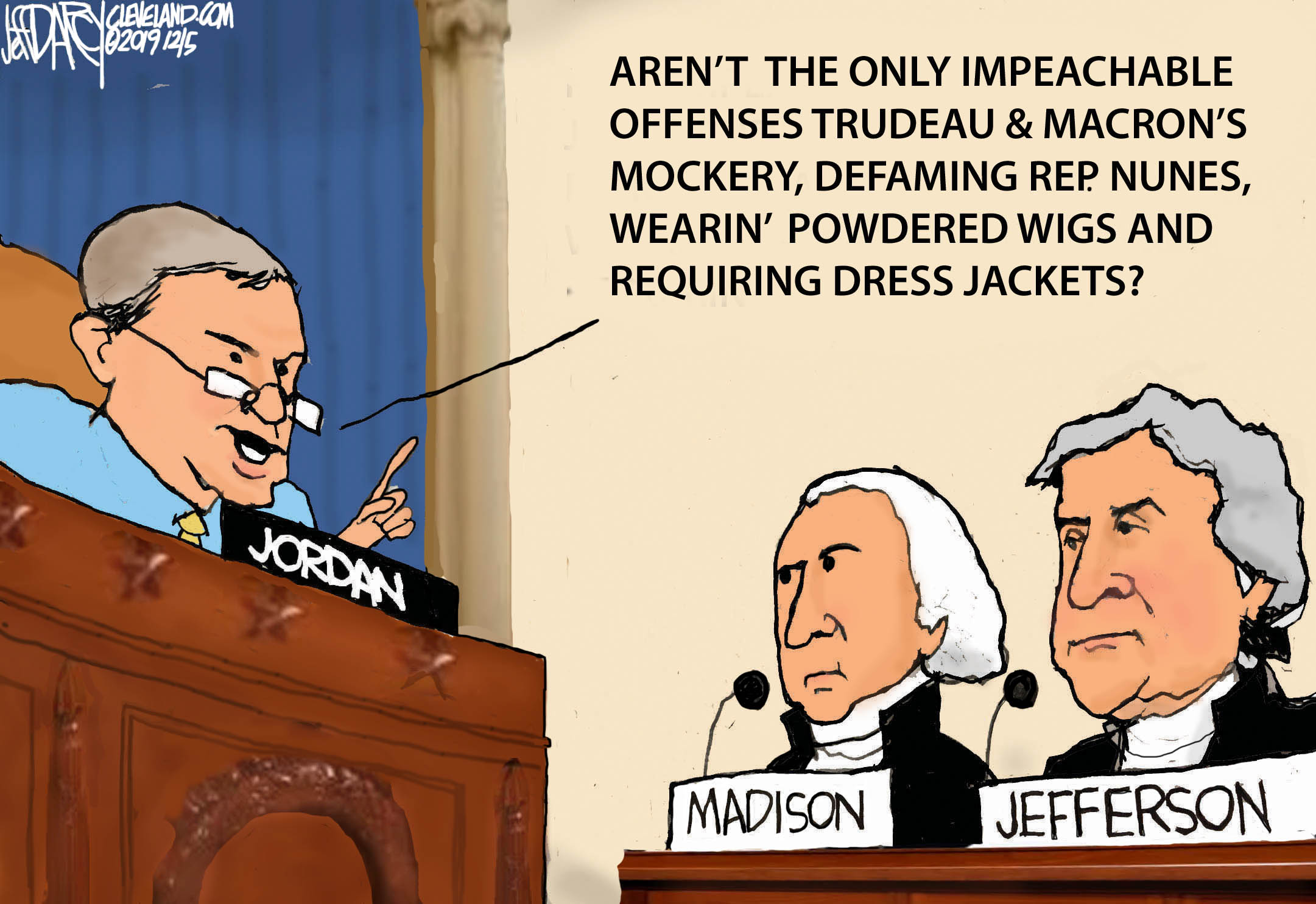 Bill Clinton Impeachment Cartoon