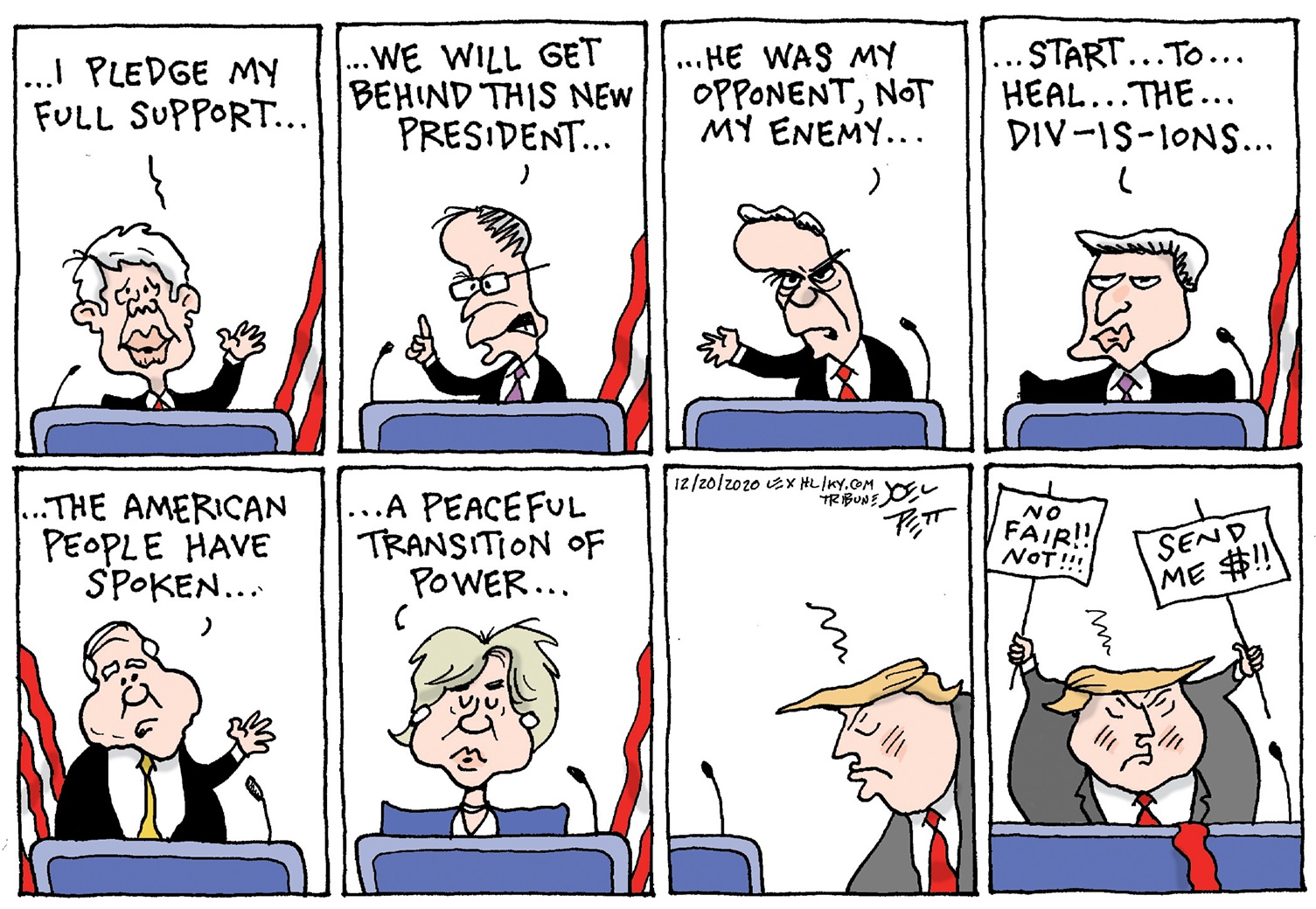 Editorial cartoons for Dec. 20, 2020 - oregonlive.com