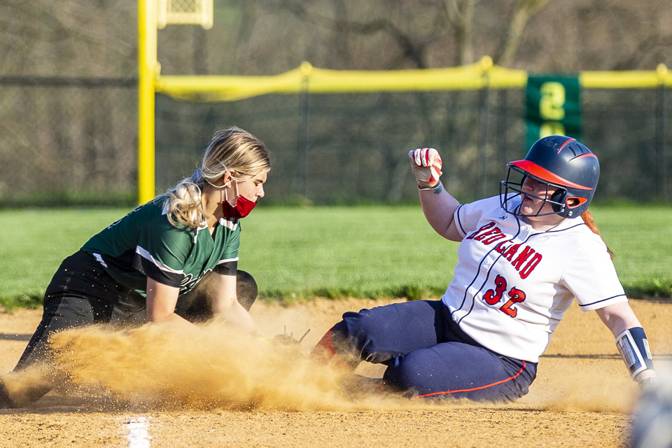 Central Dauphin defeats Red Land 9-2 in high school softball - pennlive.com