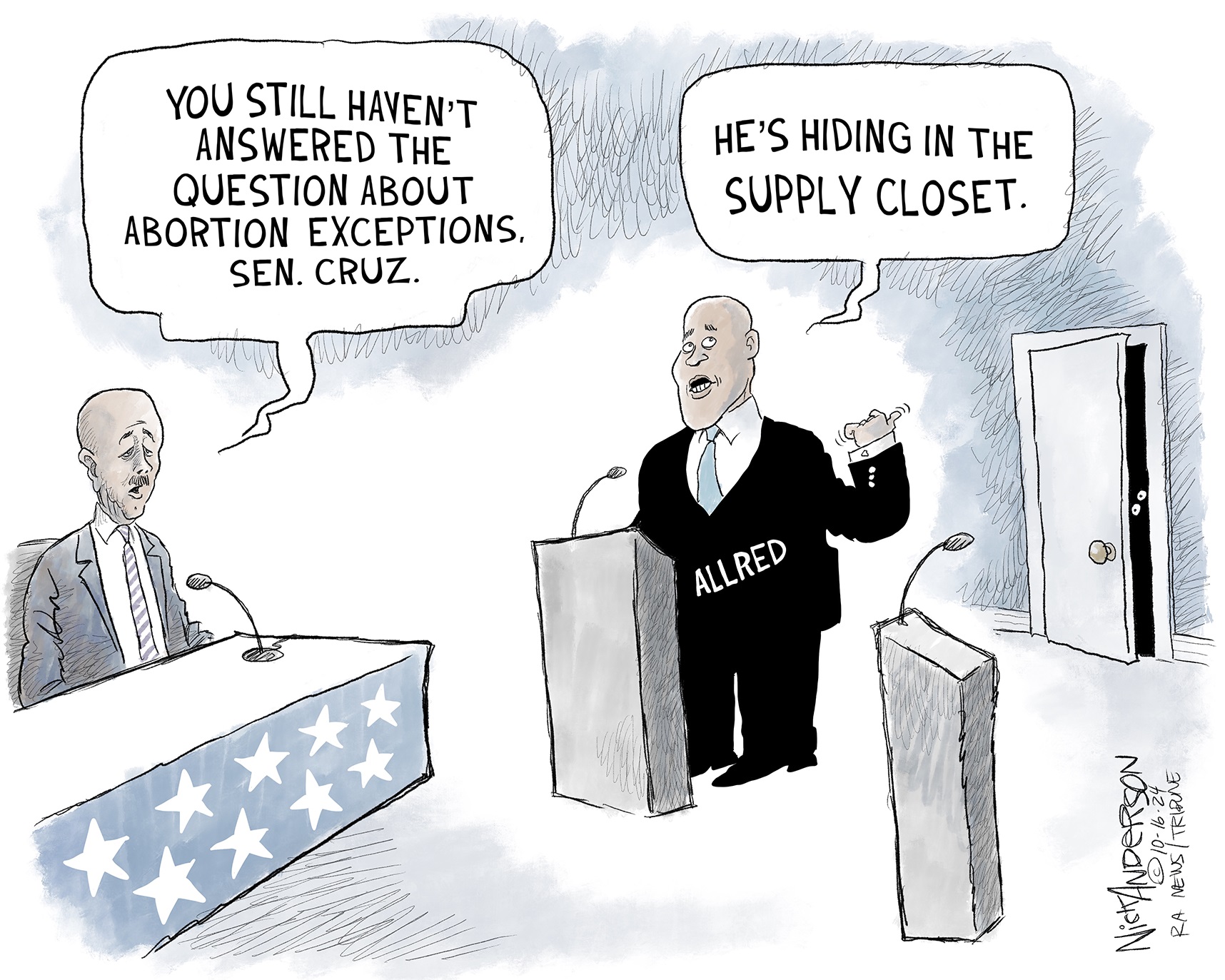 Editorial cartoons for Oct. 20, 2024 - oregonlive.com