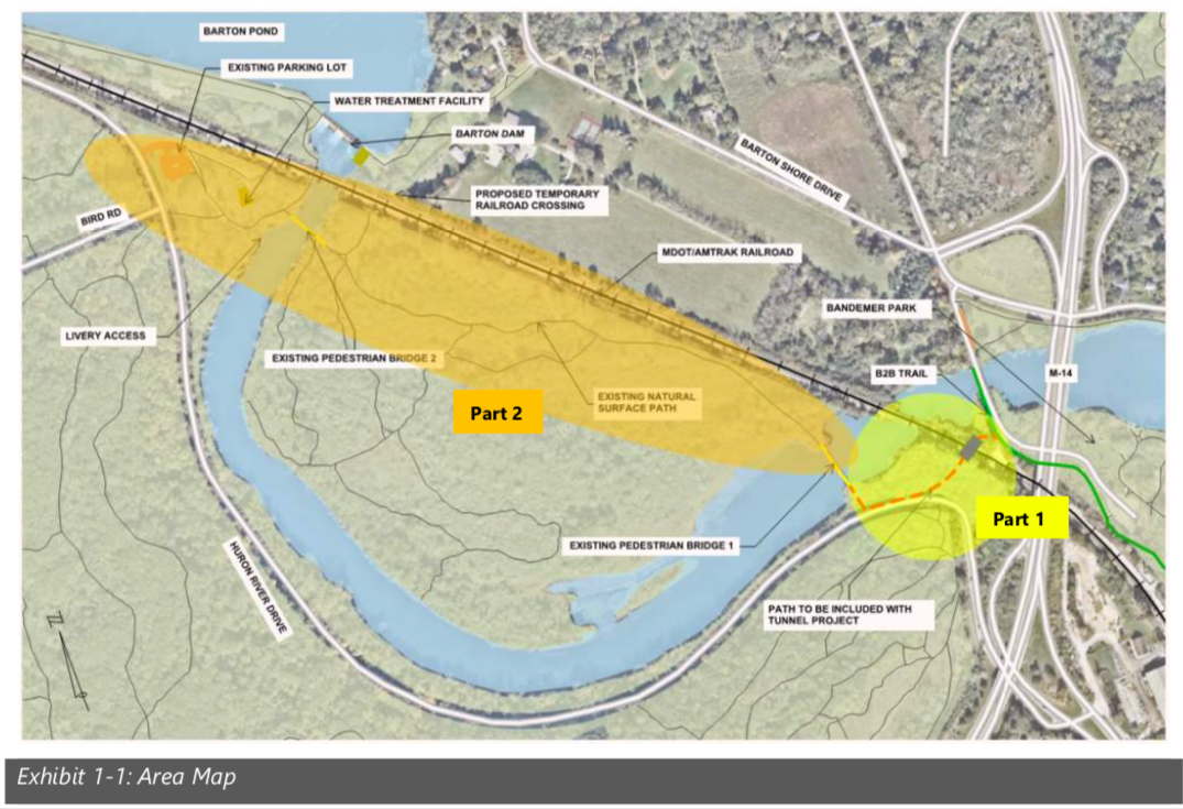 Bandemer-Barton tunnel pathway plans - mlive.com