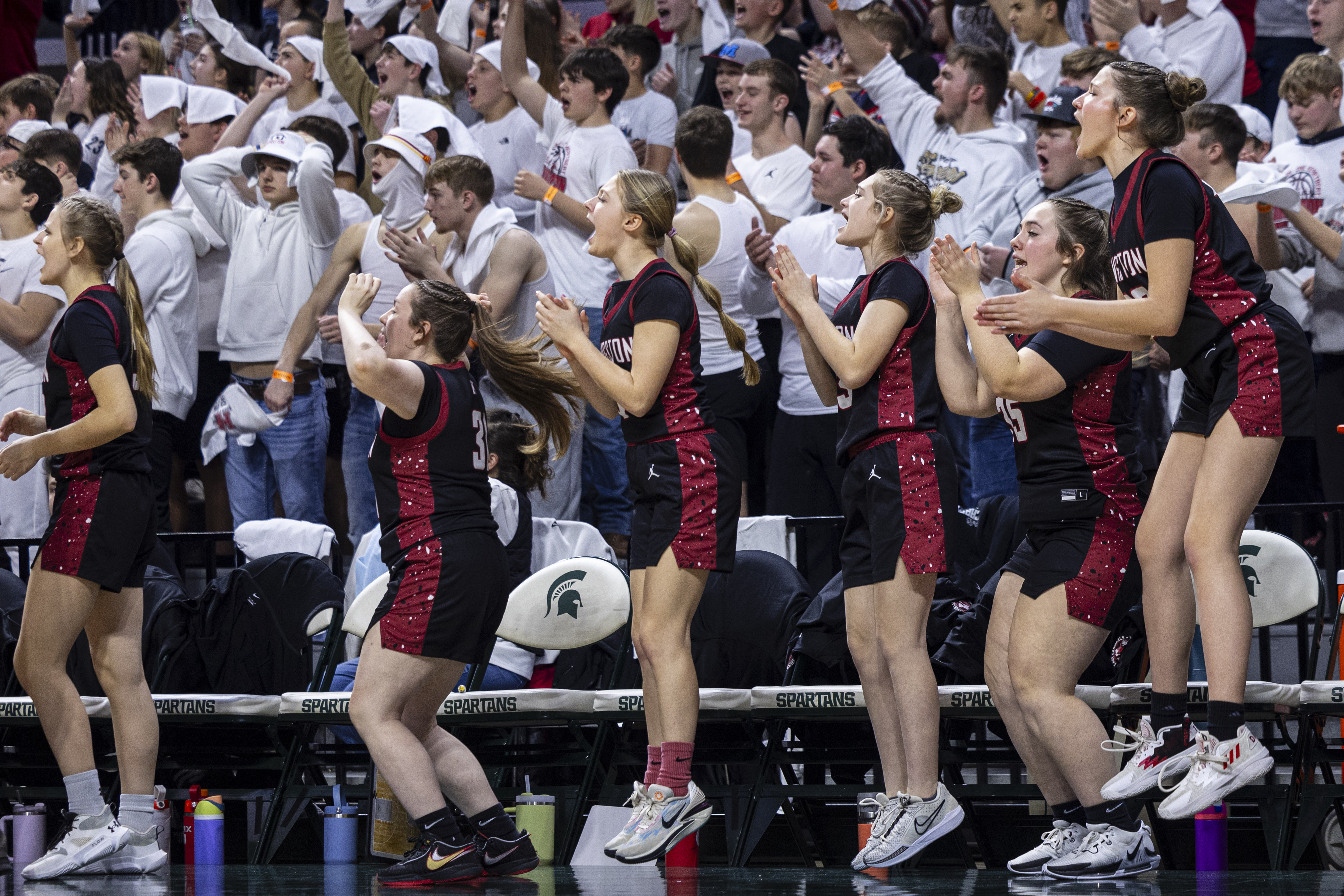 See big moments, top action from 2024 MHSAA girls basketball state ...