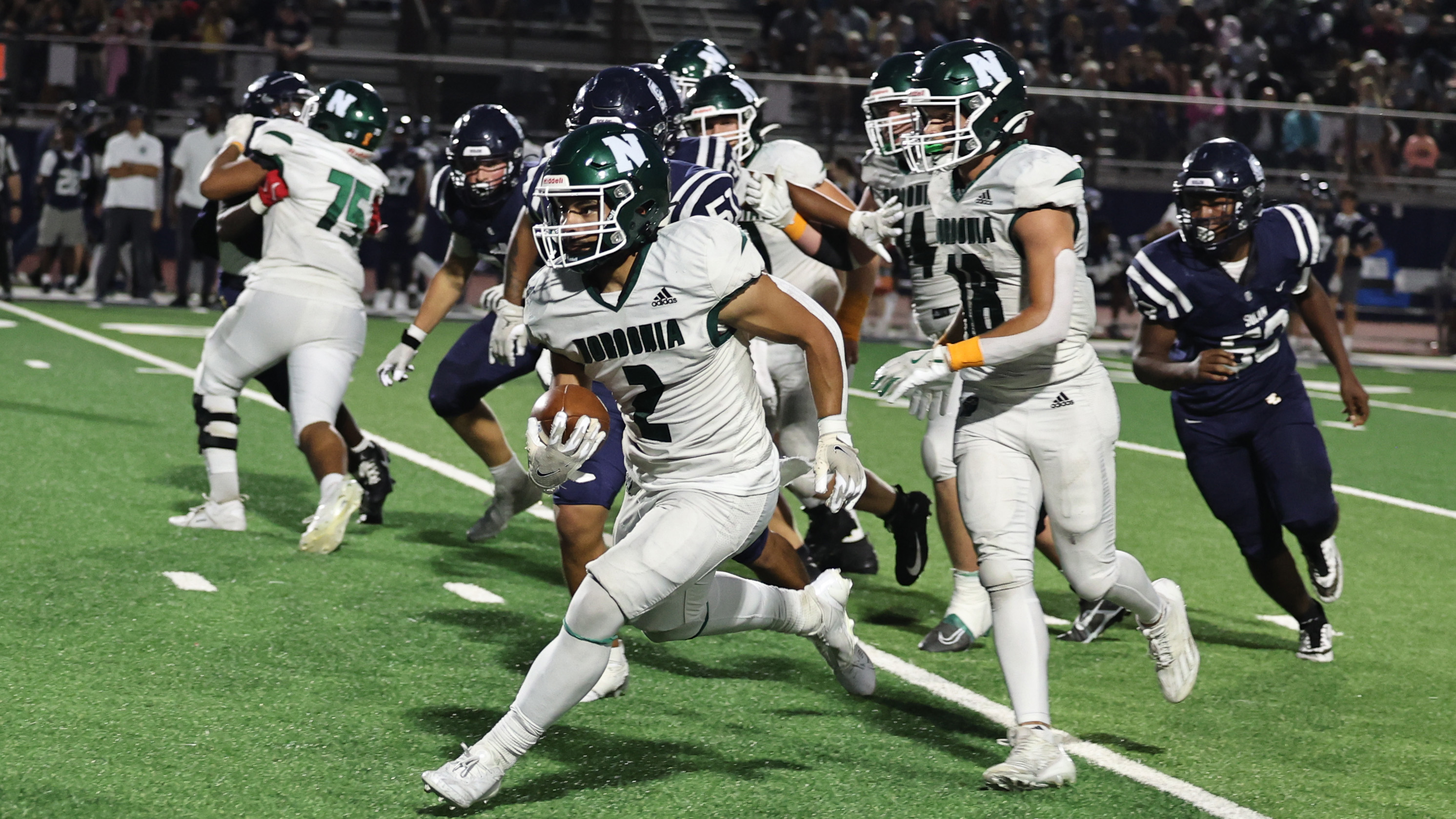 High School Football: Solon vs. Nordonia in a Suburban League game ...