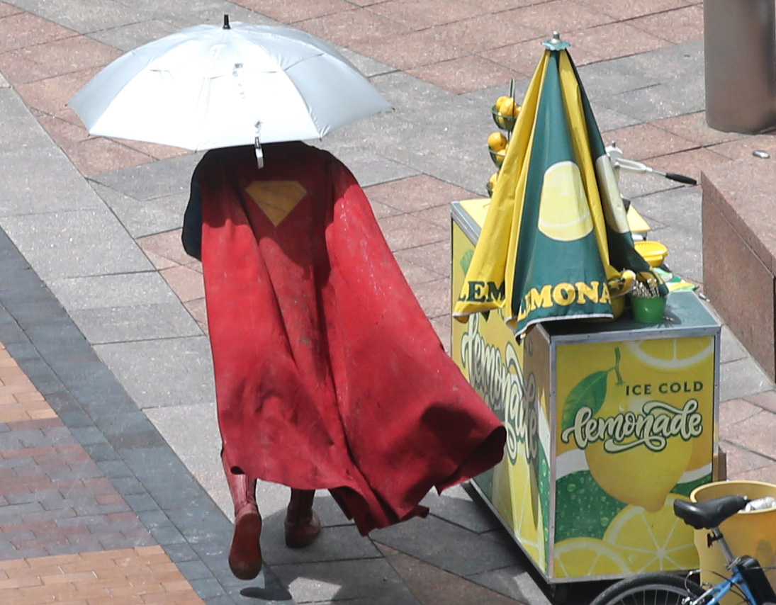 Superman movie filming at PNC Plaza, July 10, 2024 - cleveland.com