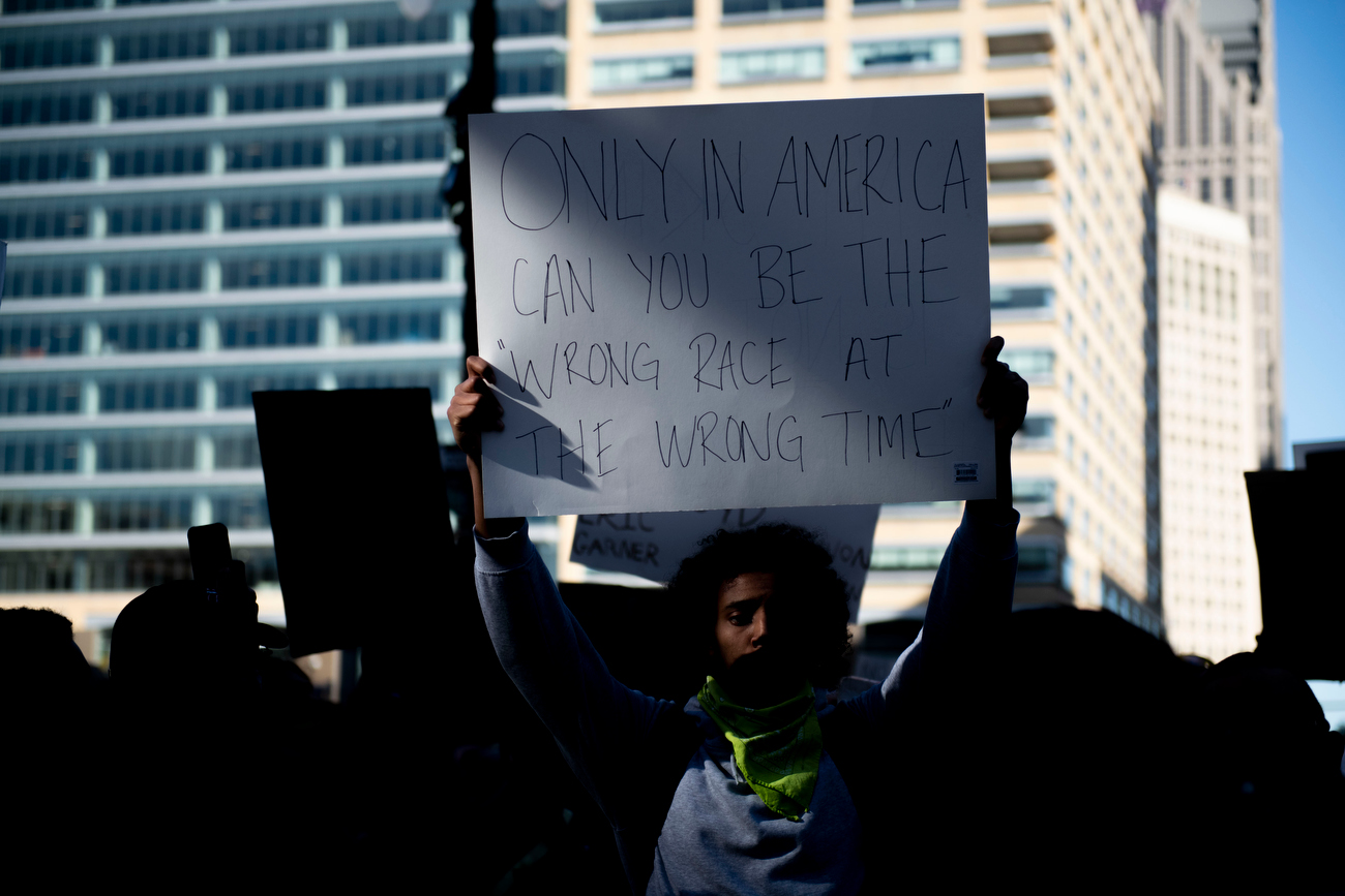 Protesters march through Detroit in third day of protesting police ...