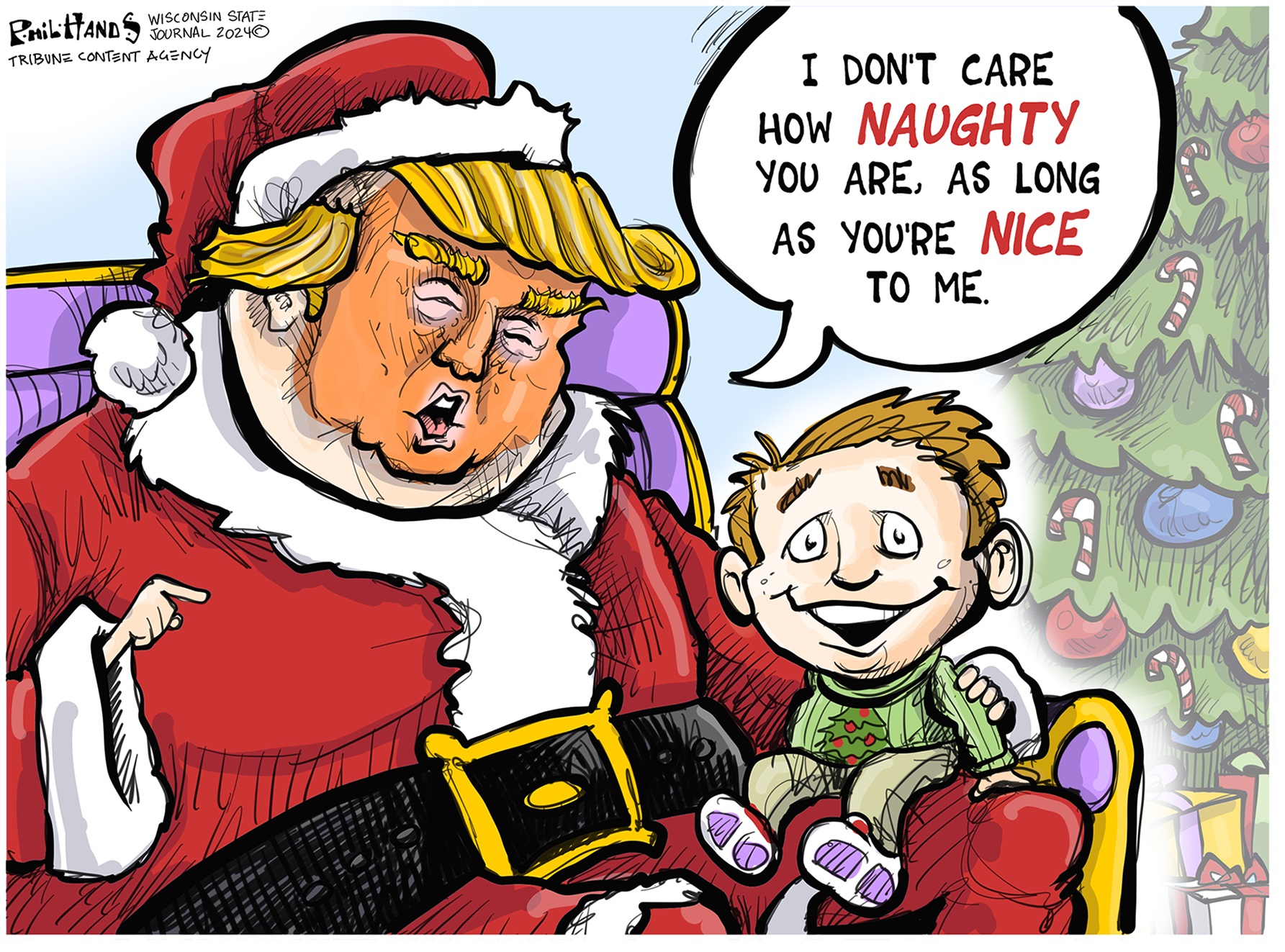 Editorial cartoons for Dec. 22, 2024 - oregonlive.com
