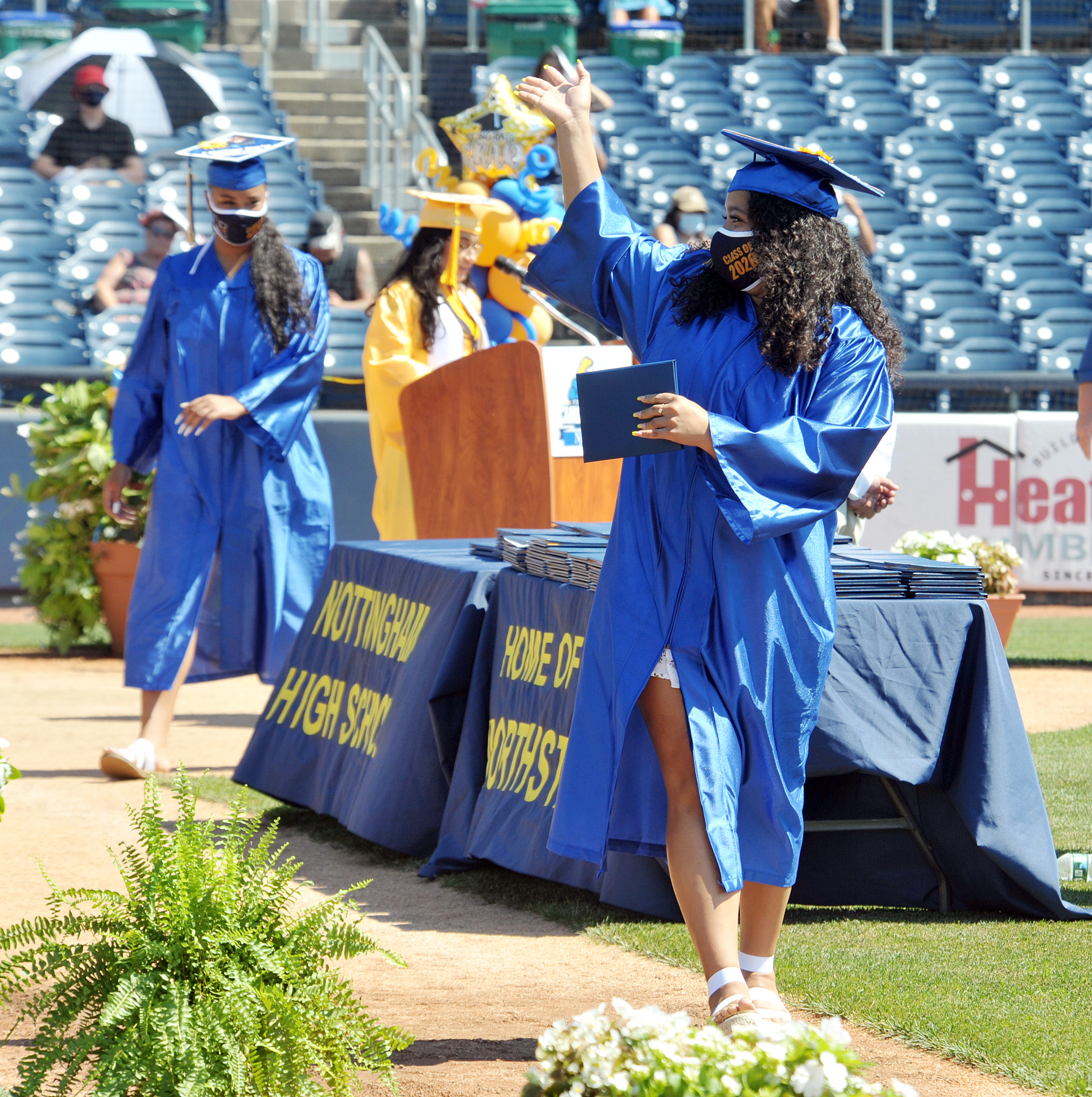 Nottingham High School's 37th Commencement at Arm and Hammer Park in ...