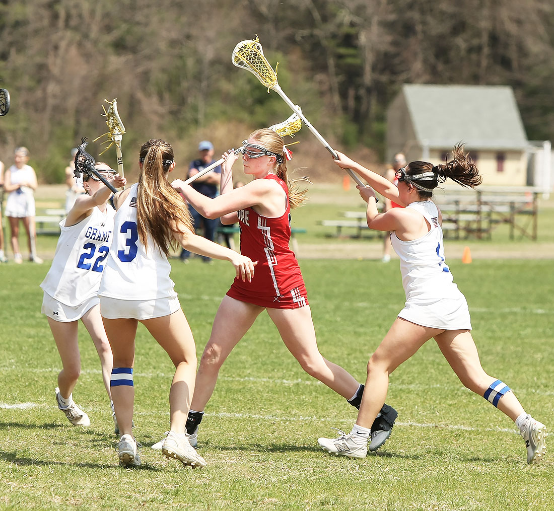 Hampshire vs Granby girls Lacrosse 4/24/25 - masslive.com