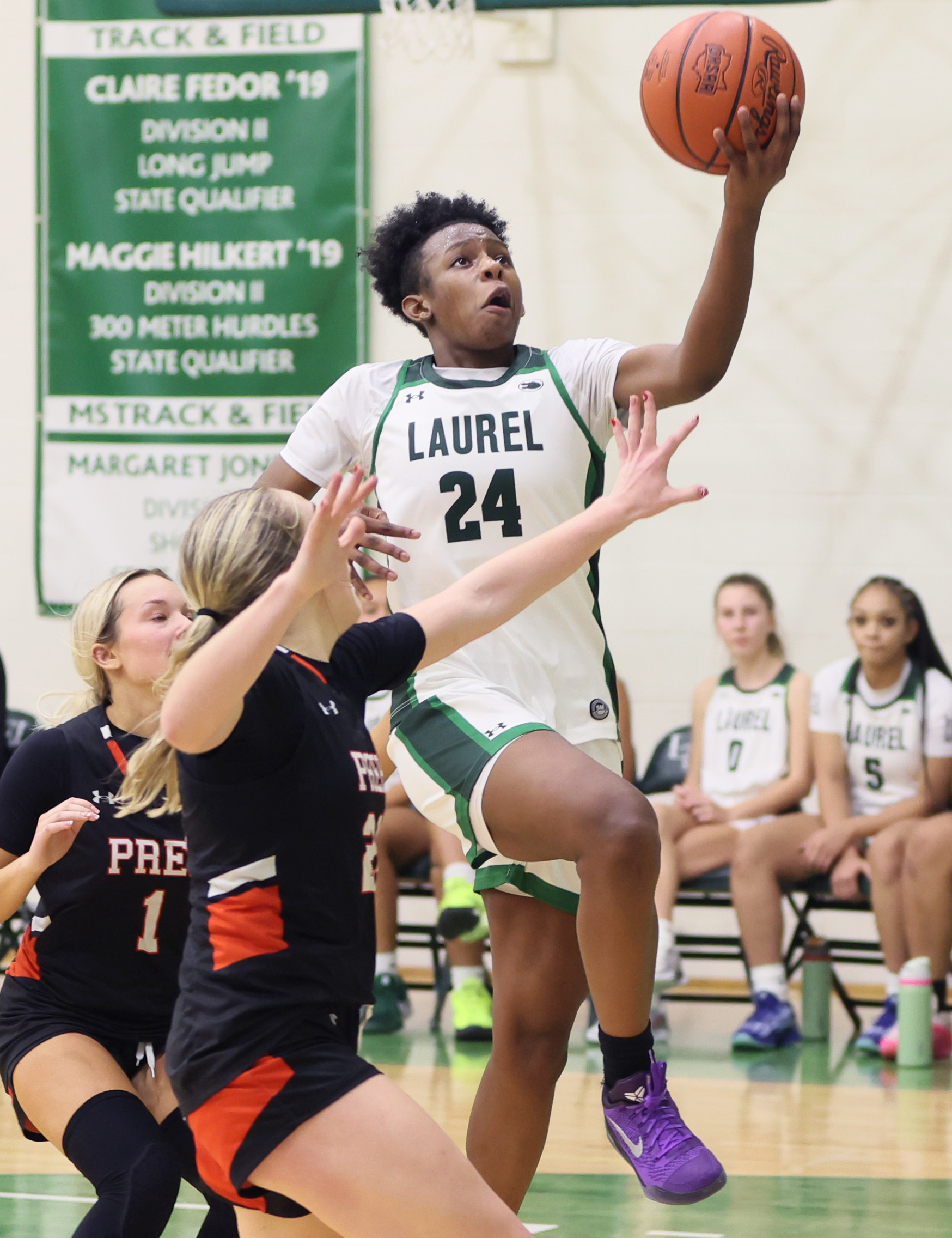High school girls basketball: Laurel vs. Cathedral Prep, January 7 ...
