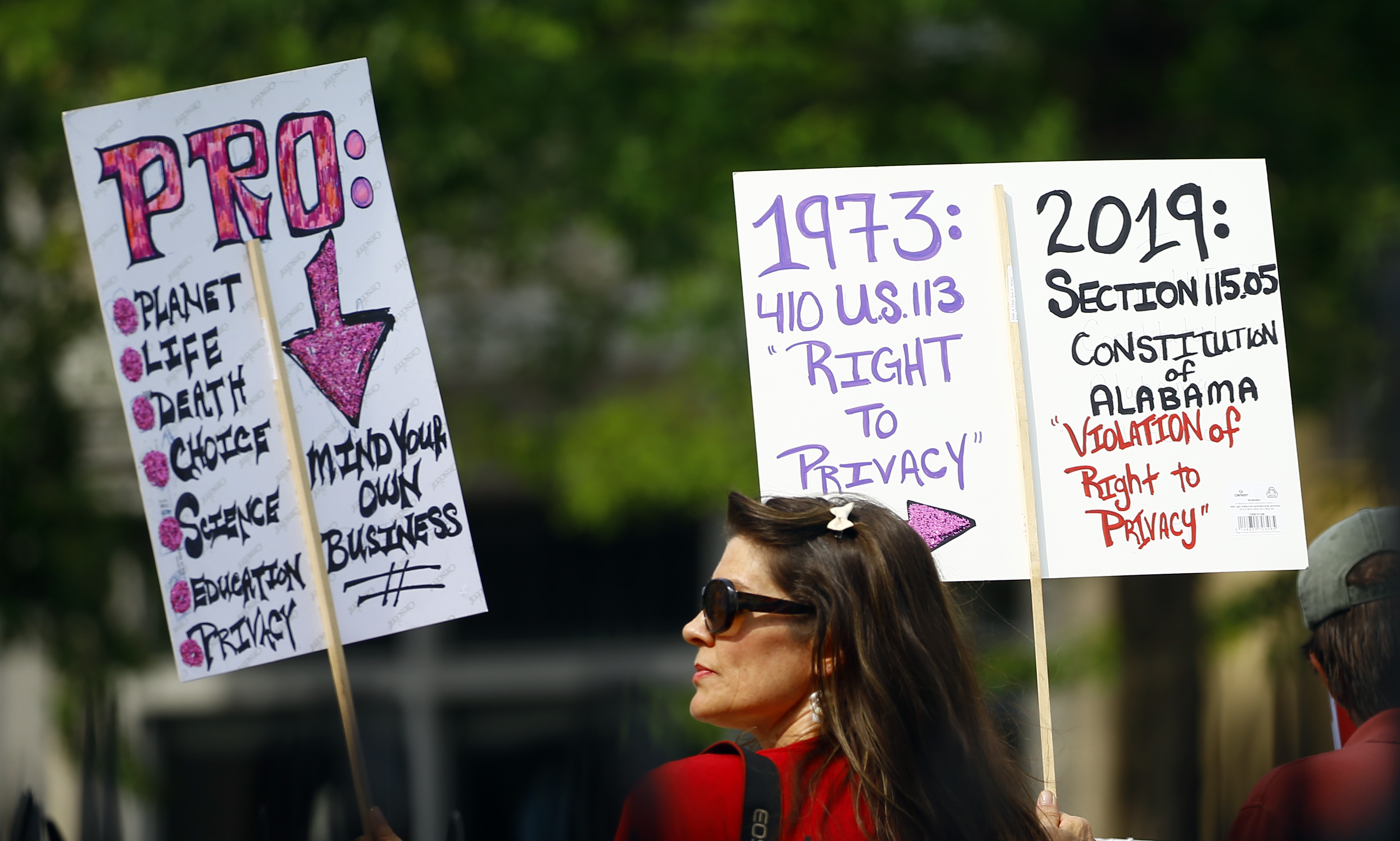 Alabama abortion ban protest - syracuse.com