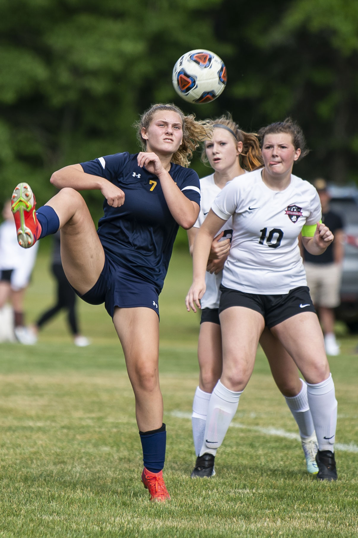 Laingsburg girls soccer defeats Valley Lutheran regional semifinal ...