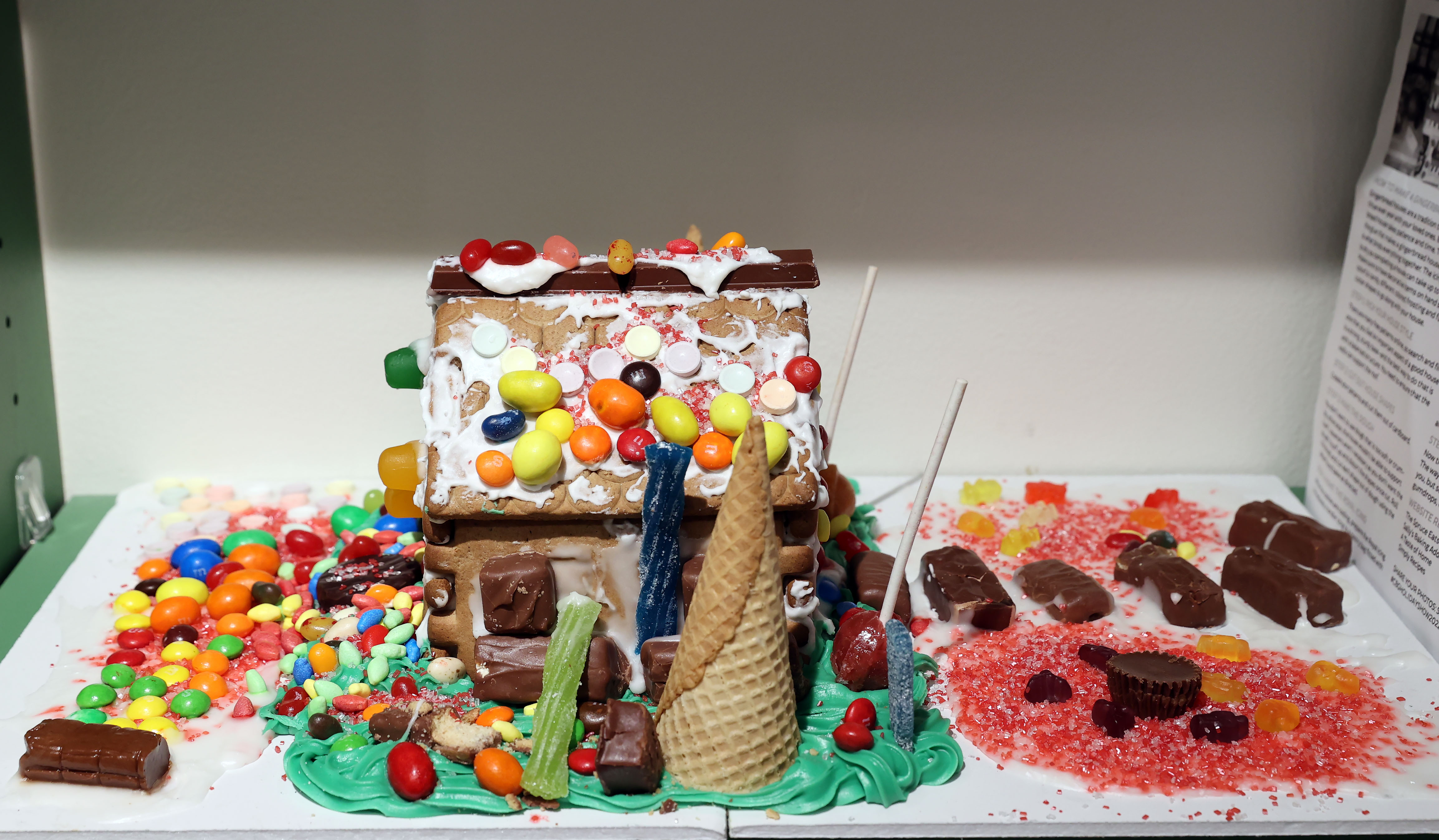 Gingerbread displays at Cleveland Botanical Garden, November 17, 2022 ...