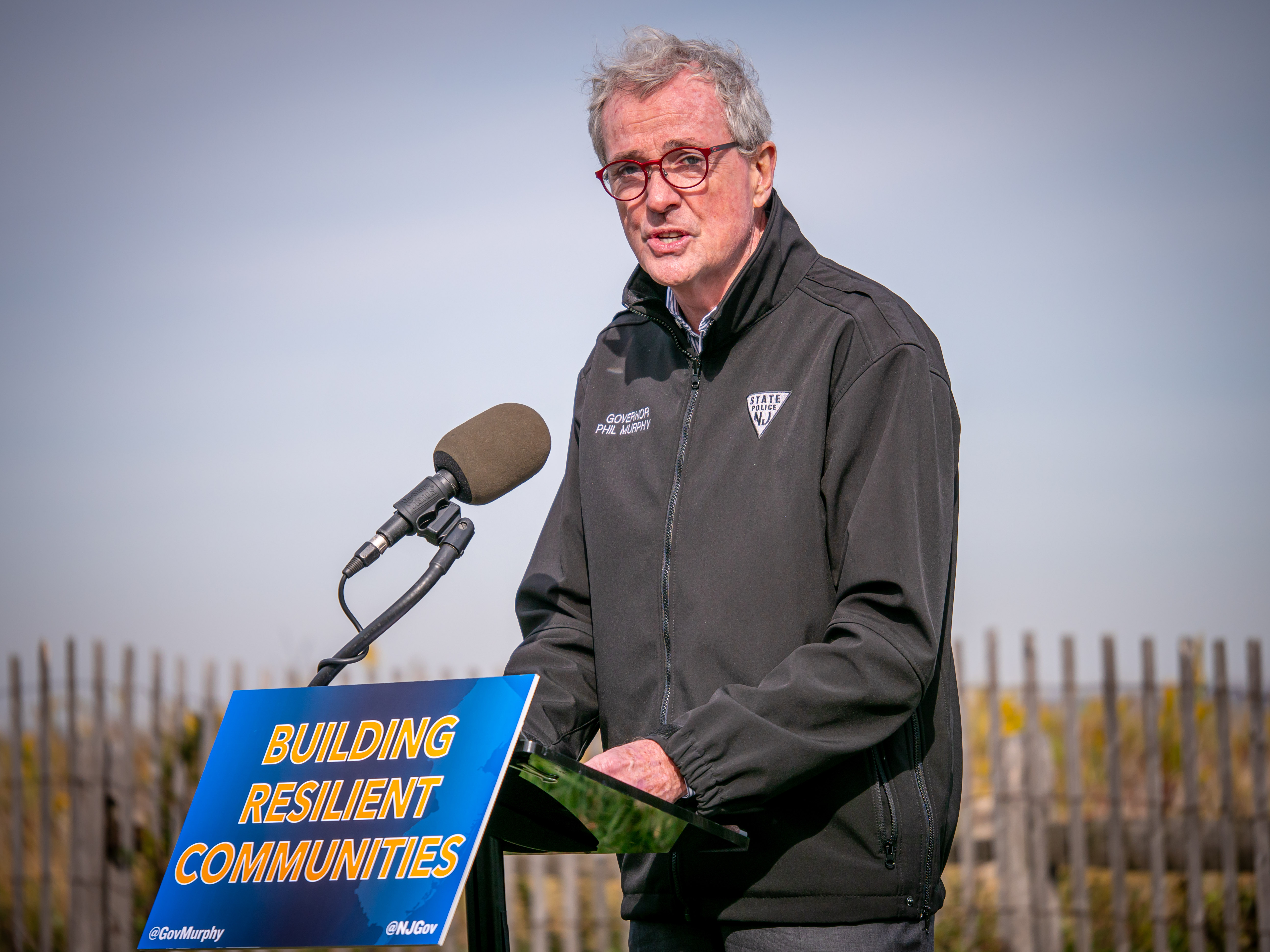 Gov. Phil Murphy speaks on the 10-year anniversary of Hurricane Sandy ...