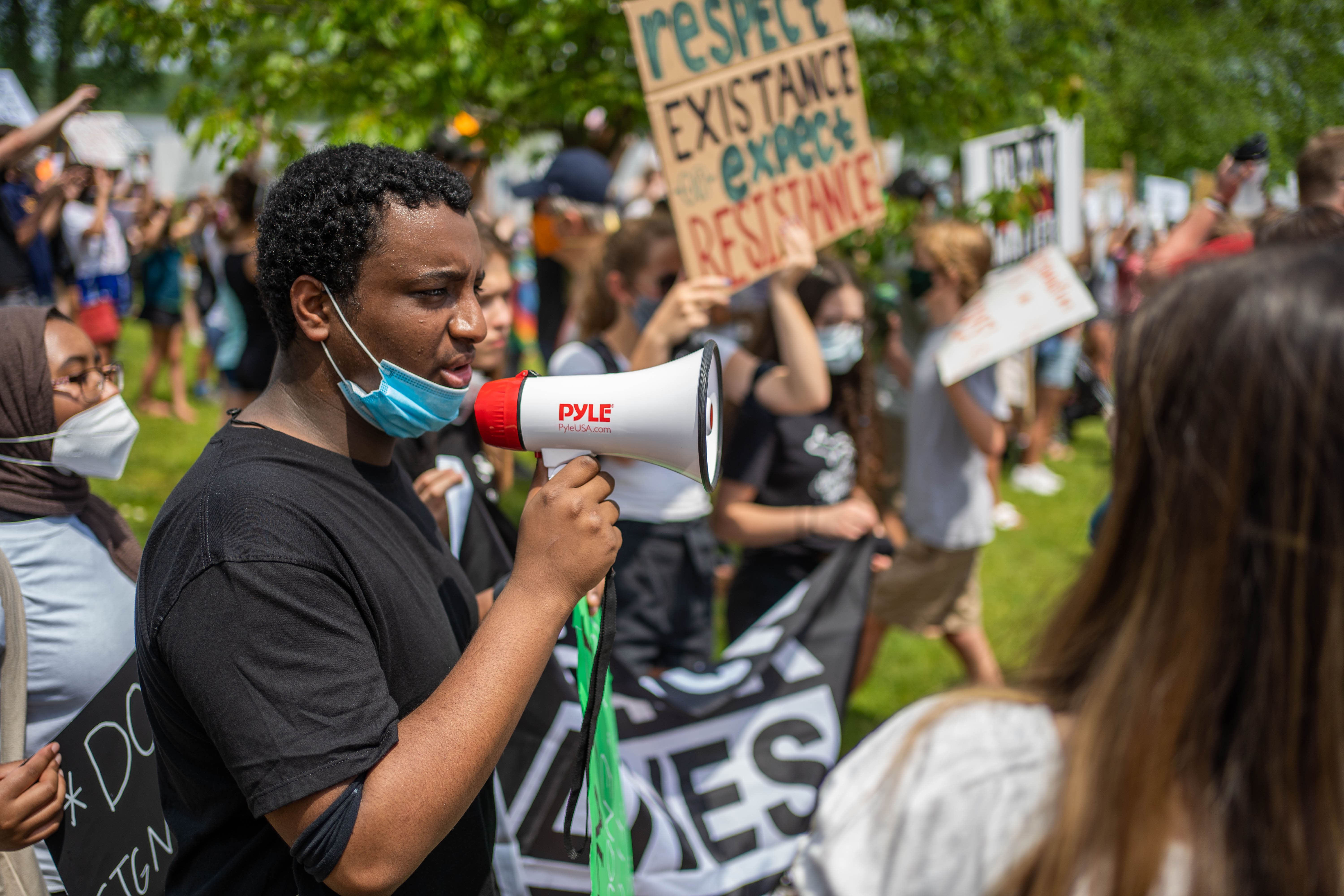 Grand Rapids area students protest police brutality - mlive.com