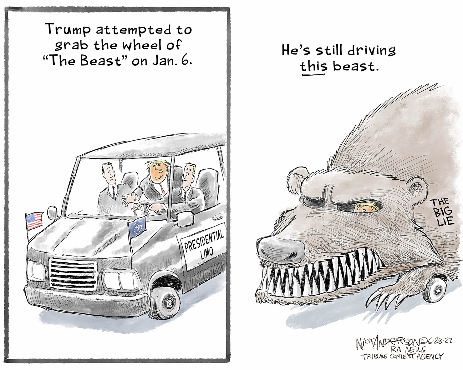 Editorial cartoons for July 10, 2022 - oregonlive.com