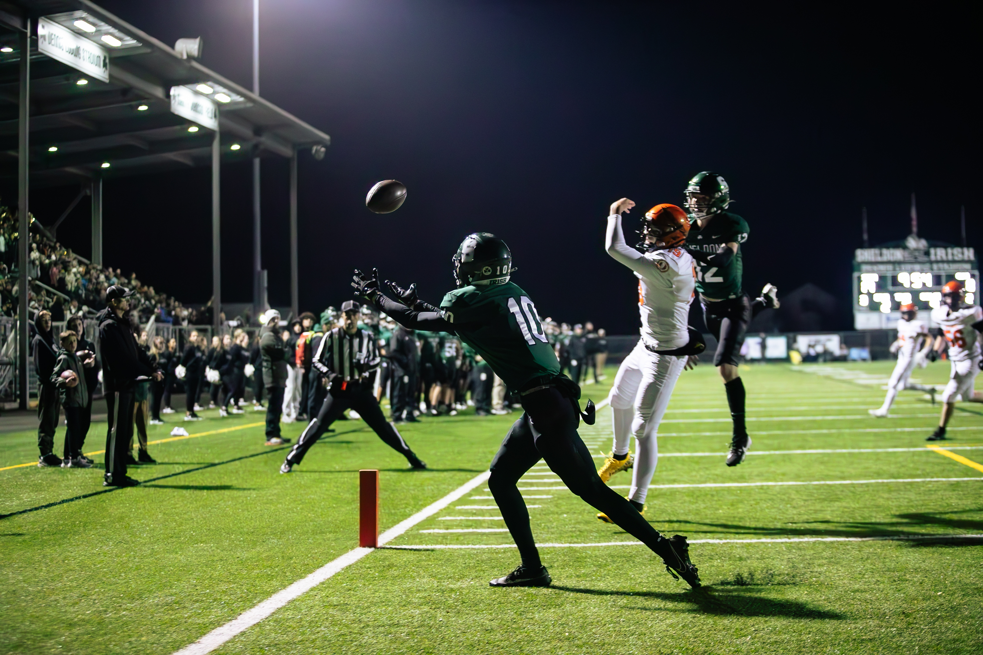 Oregon high school football: Sheldon Irish vs Sprague Olympians ...