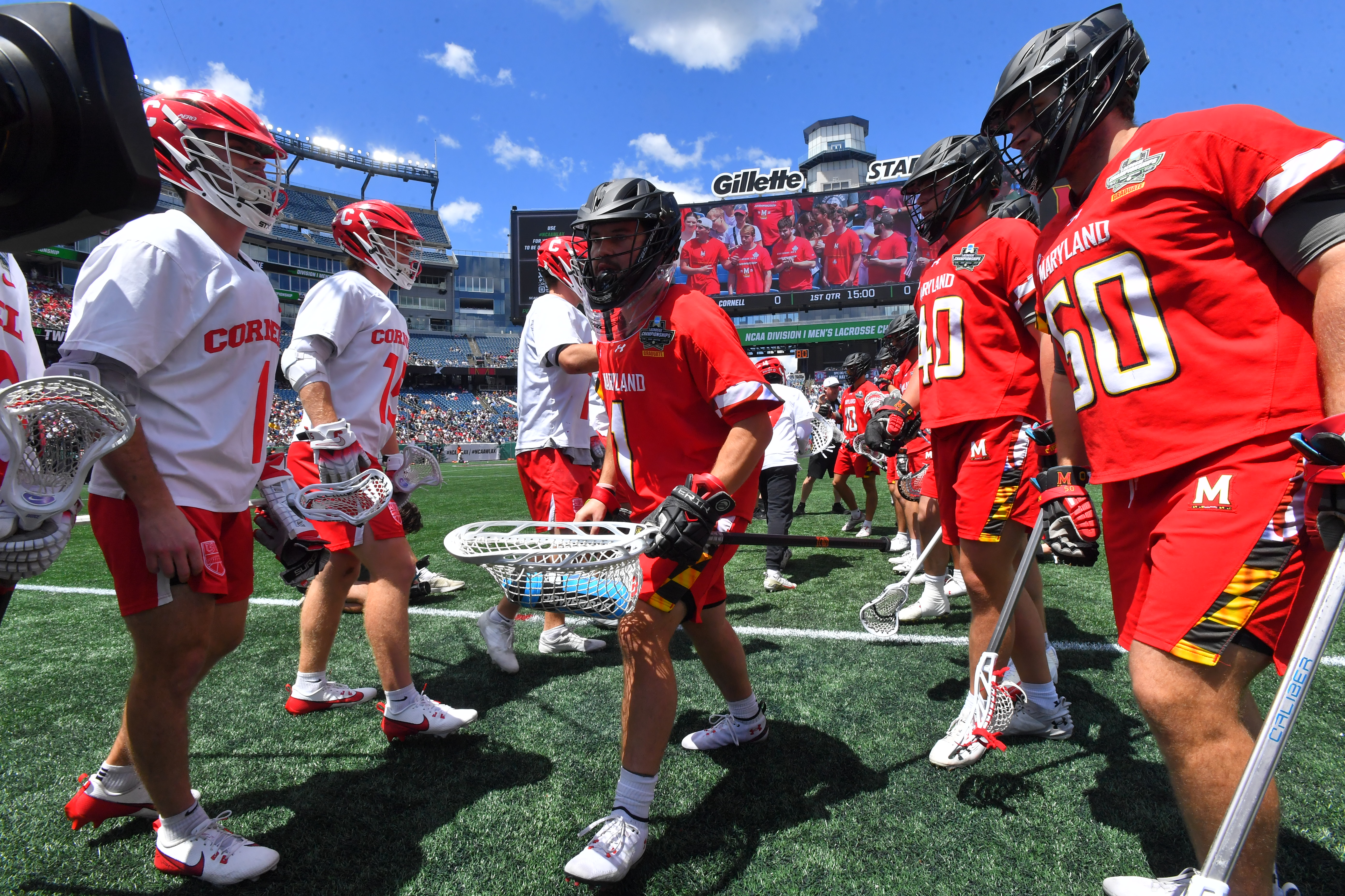 Cornell vs. Maryland in 2025 NCAA Division I men's lacrosse ...