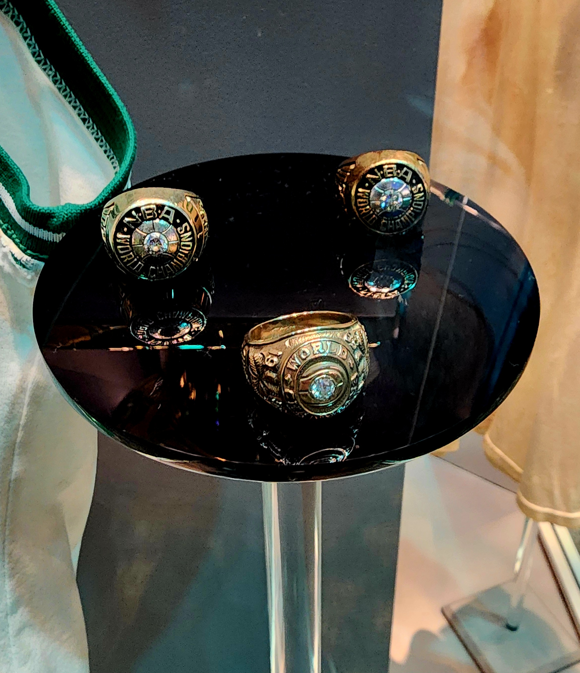 Naismith Basketball Hall of Fame opens bank vault of Boston Celtics ...