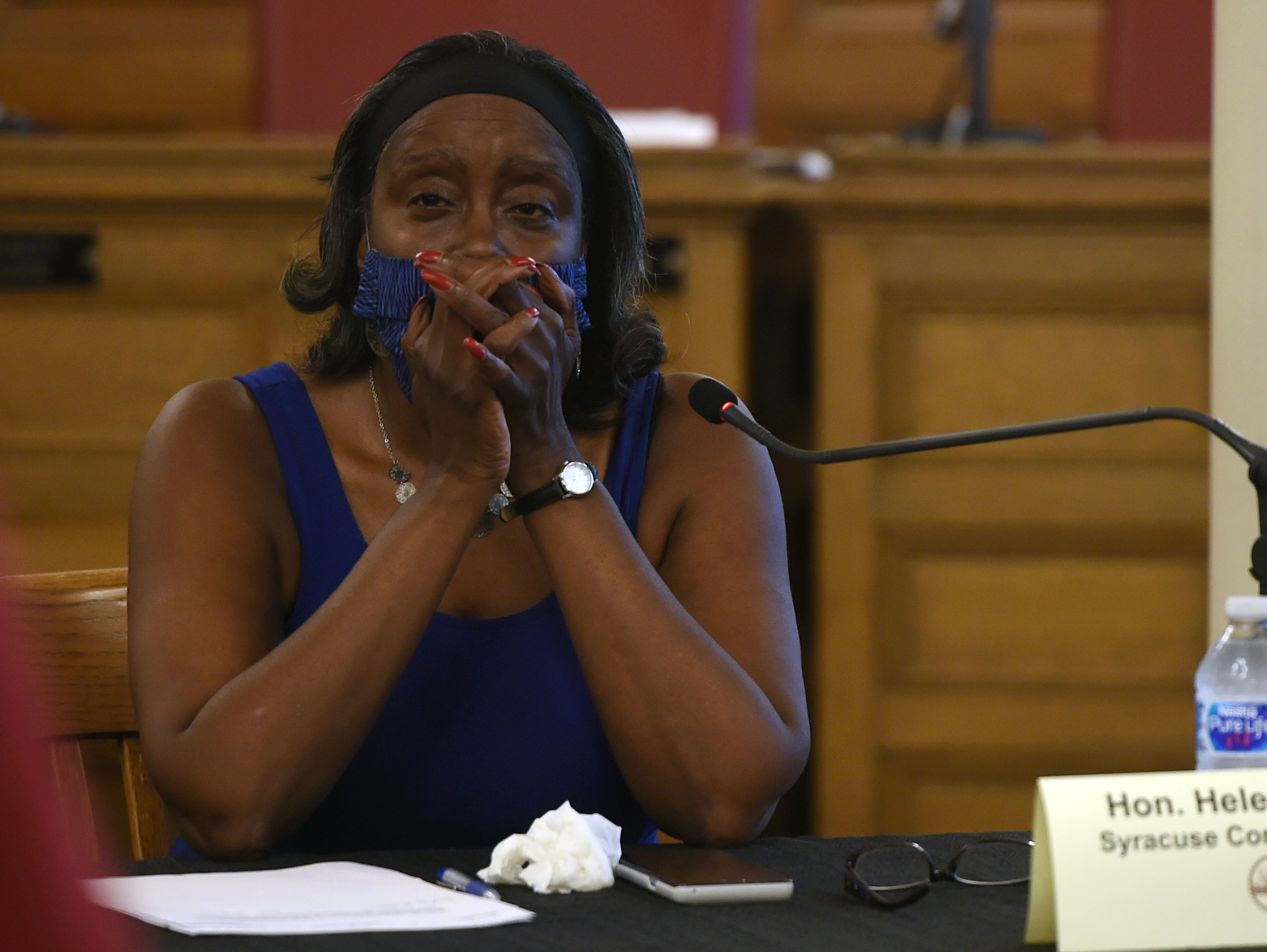 People's Agenda for Police Reform meeting at Syracuse City Hall ...