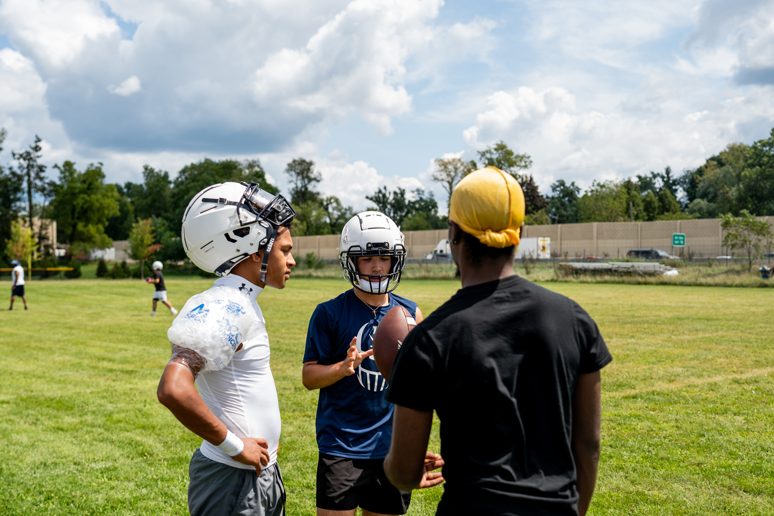 Loy Norrix kicks off football season with first practice - mlive.com