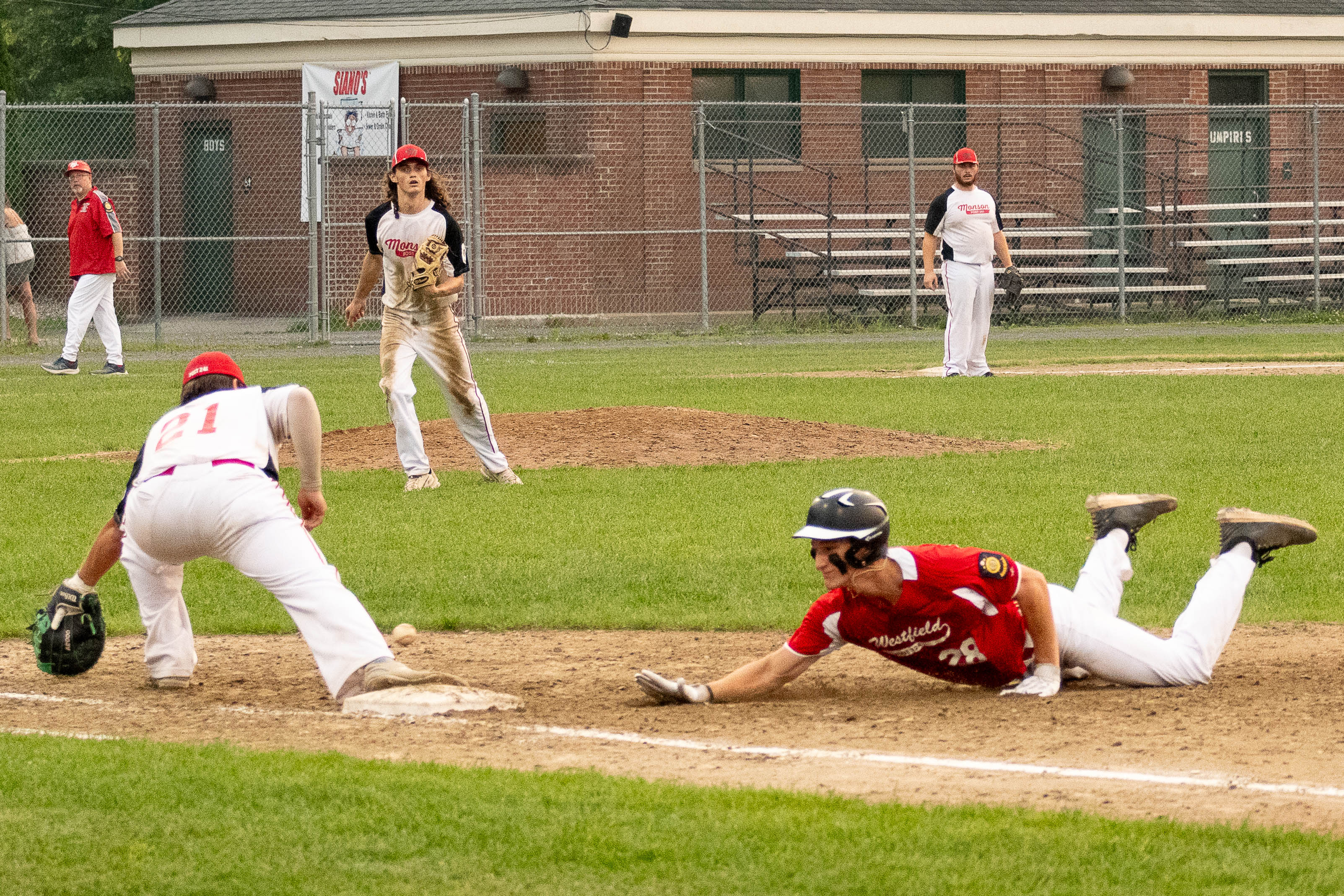 Westfield Post 124 vs Monson Post 241 Legion Baseball playoffs ...
