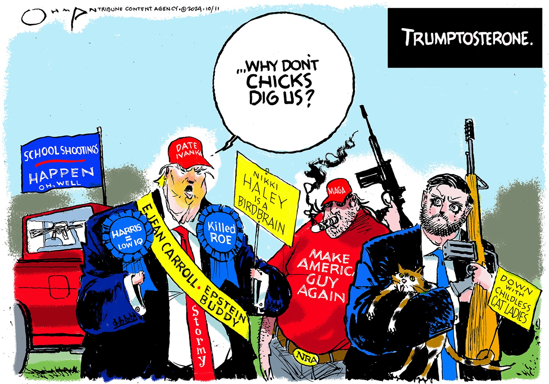 Editorial cartoons for Oct. 13, 2024 - cleveland.com