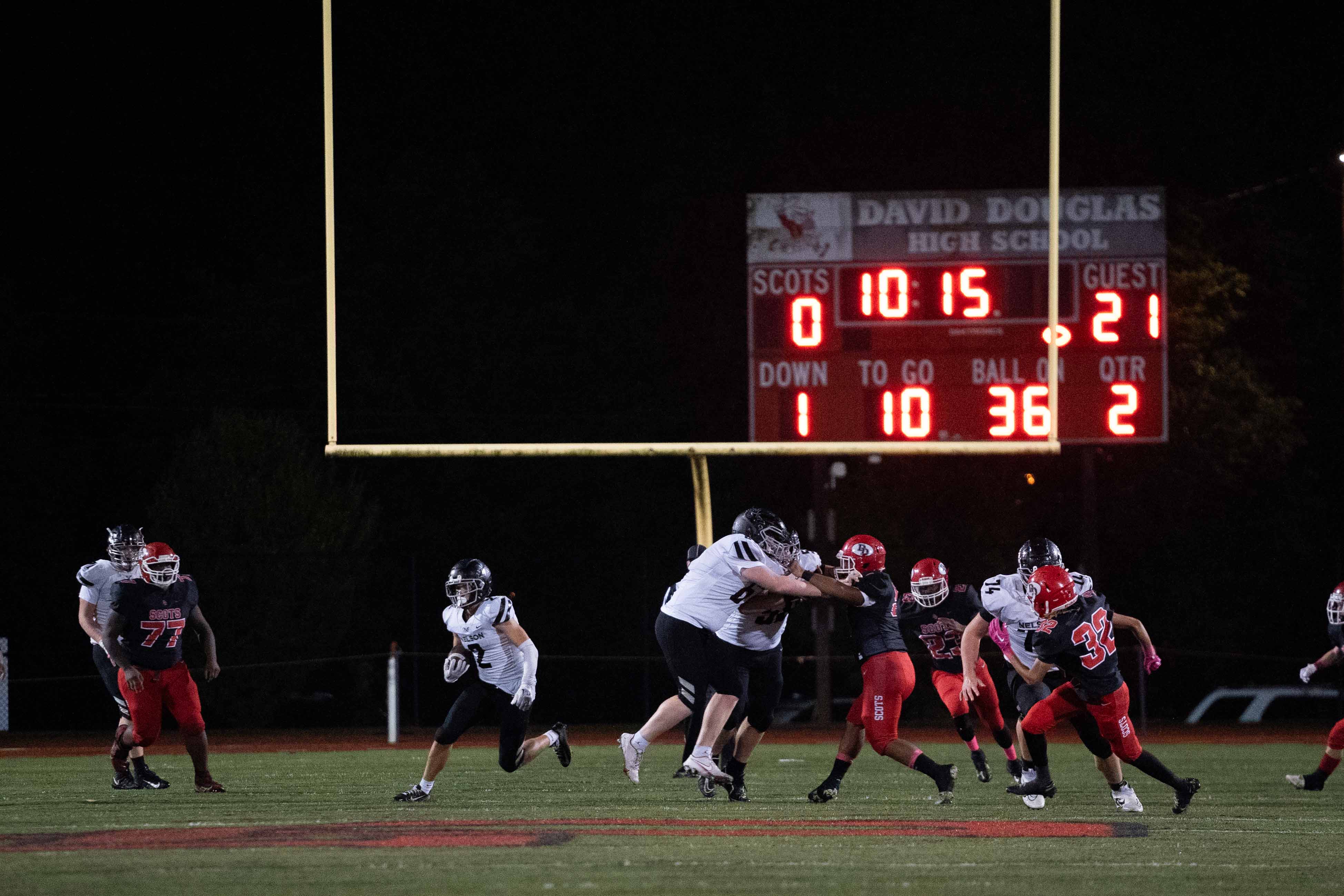Oregon high school football: Nelson Hawks vs David Douglas Scots ...