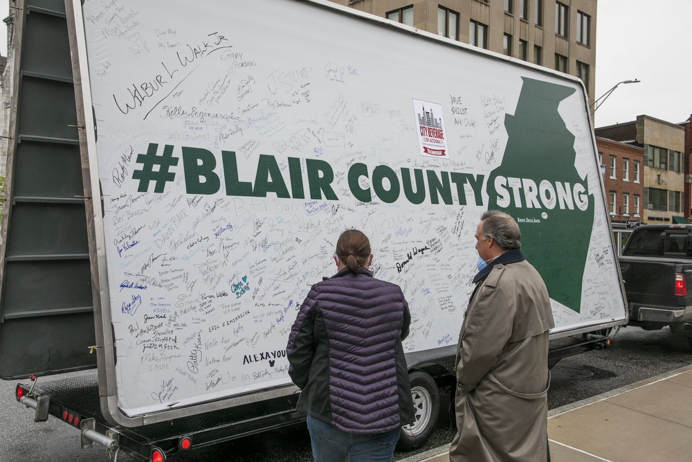Billboard displayed at Capitol to try and end stay-at-home order during ...
