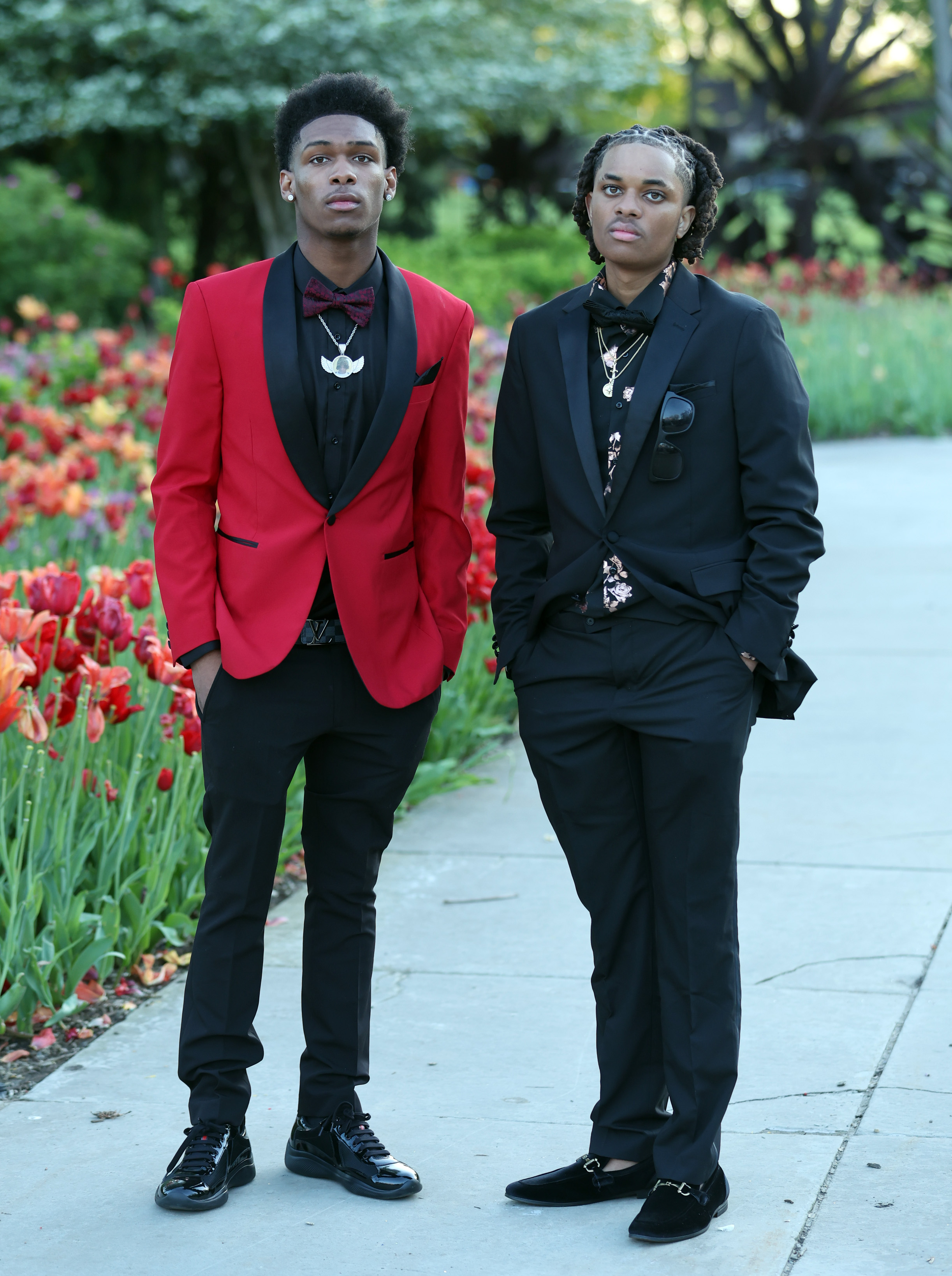Euclid high school prom at the Cleveland Botanical Gardens, May 9, 2025 ...