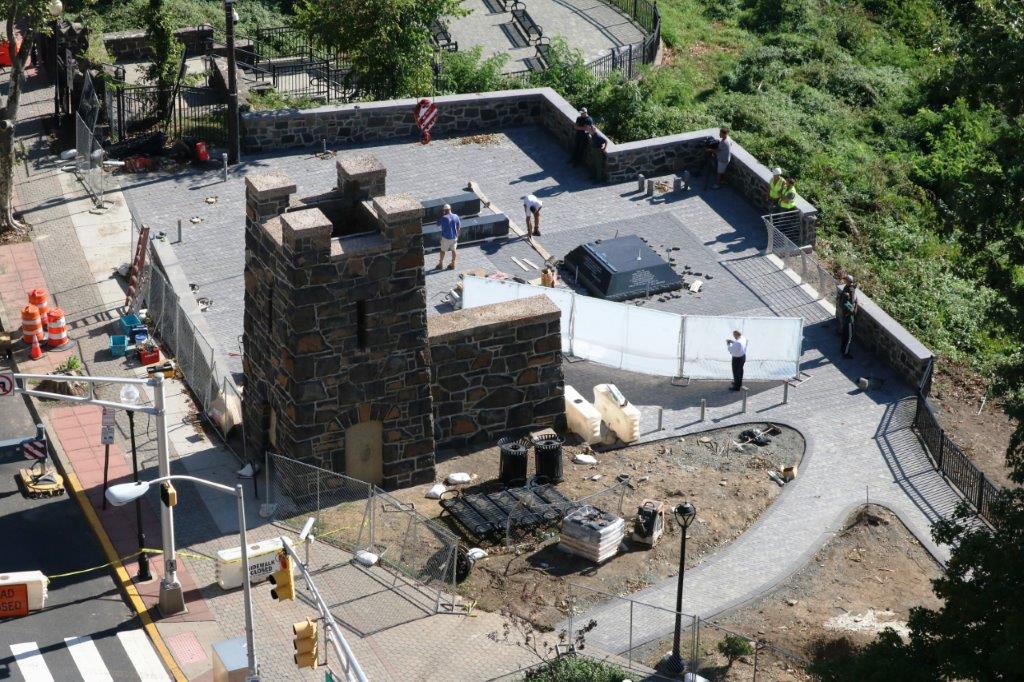 Sneak peek at new Hudson County 9/11 memorial, Sept. 1, 2022 - nj.com