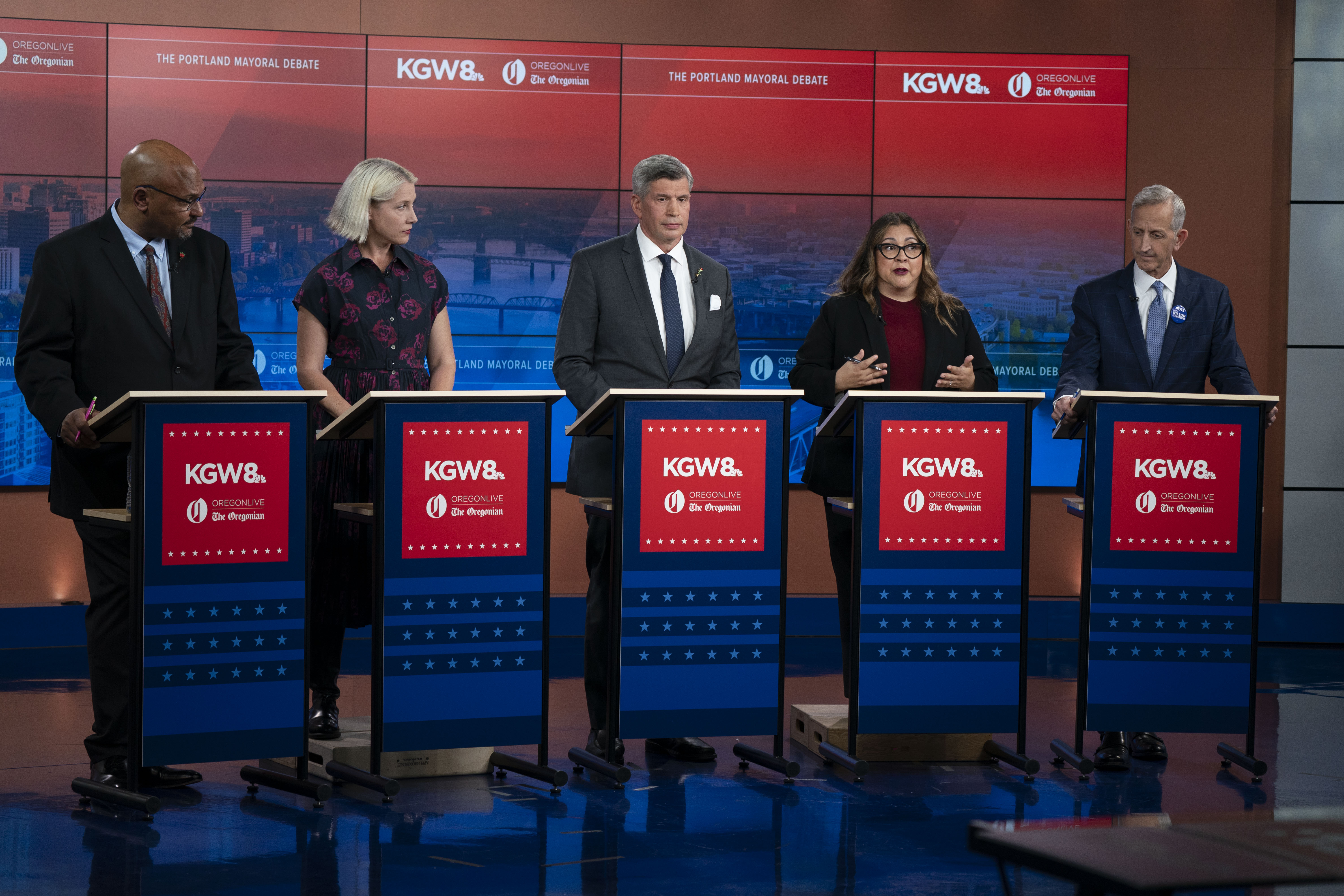 Oregonian KGW mayoral debate 2024 - oregonlive.com