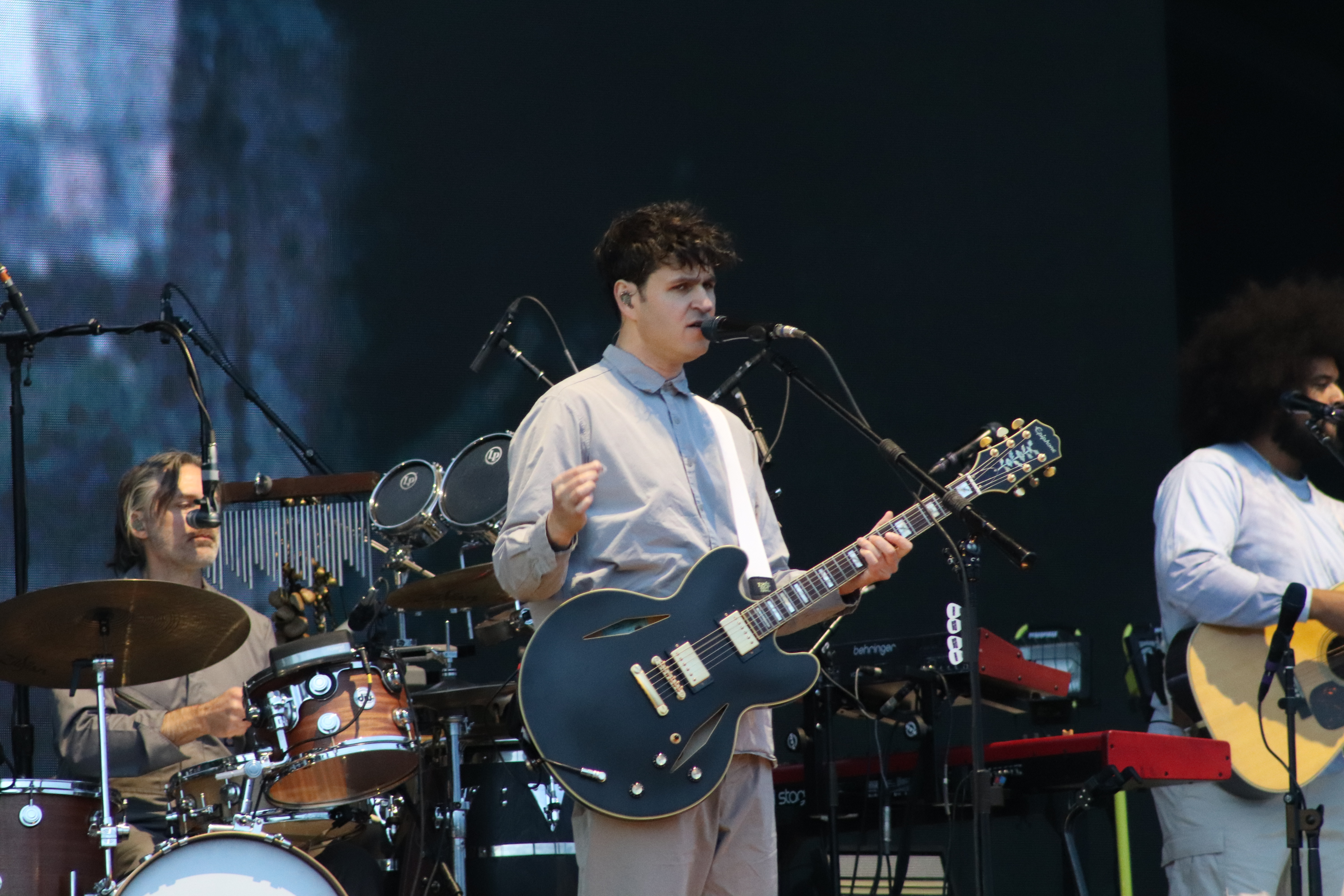 Vampire Weekend performs Sunday, May 25 on Green Stage at Boston ...