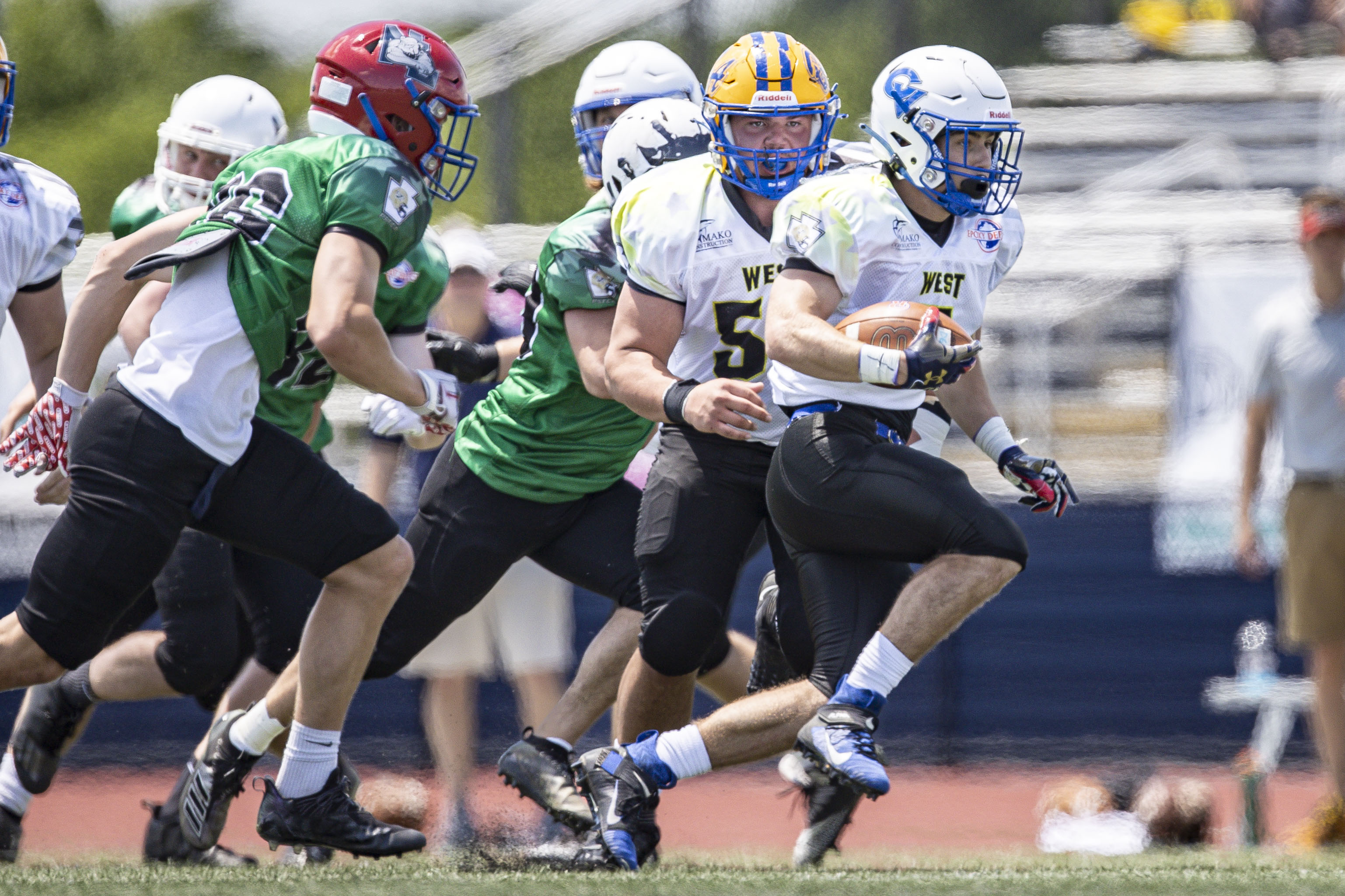 West beats East in PSFCA Small Schools game - pennlive.com