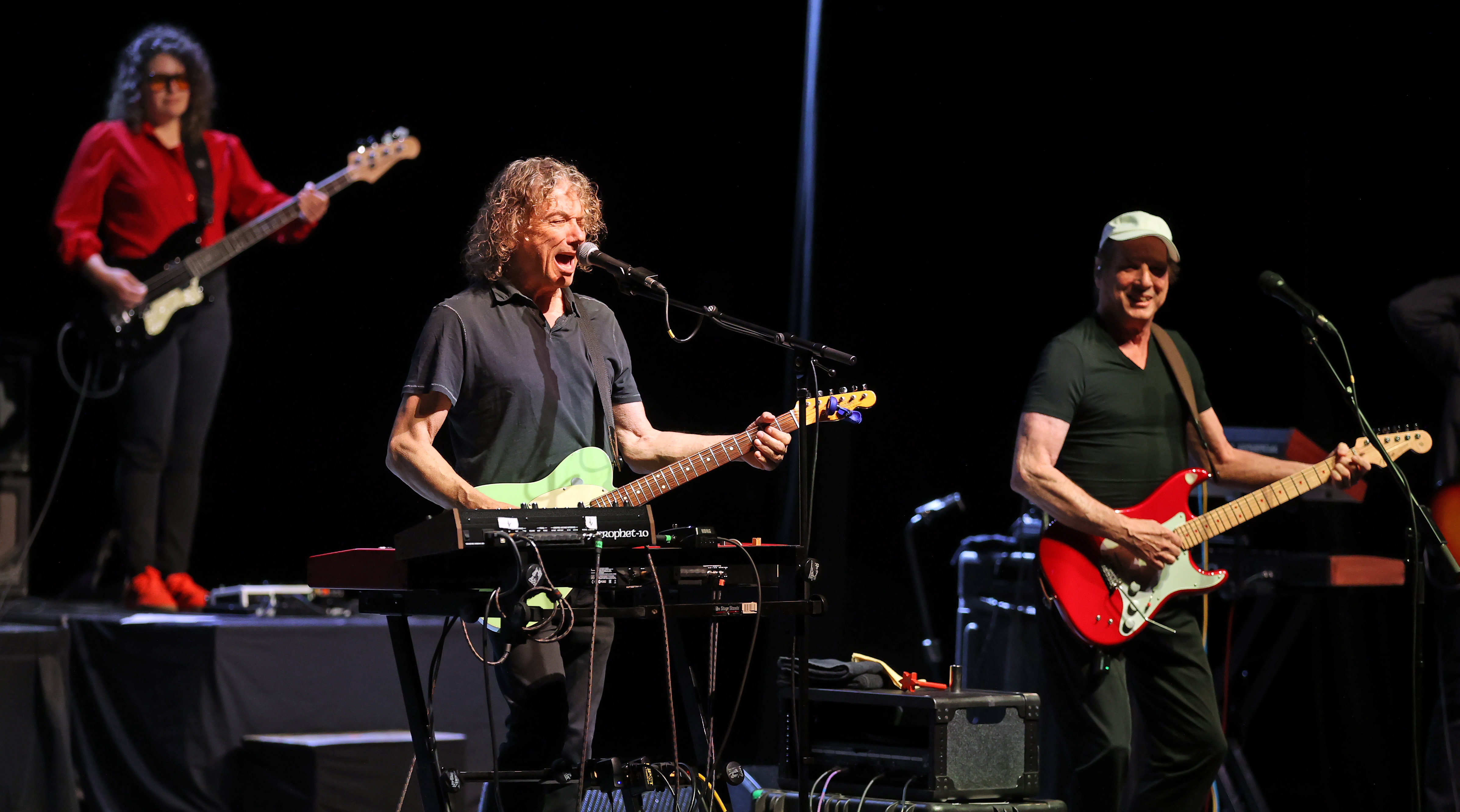 Jerry Harrison & Adrian Belew perform at the Agora, July 28, 2024 ...