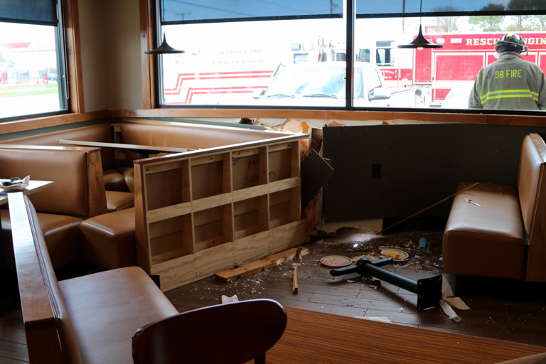 1 taken to hospital after car crashes into IHOP - lehighvalleylive.com