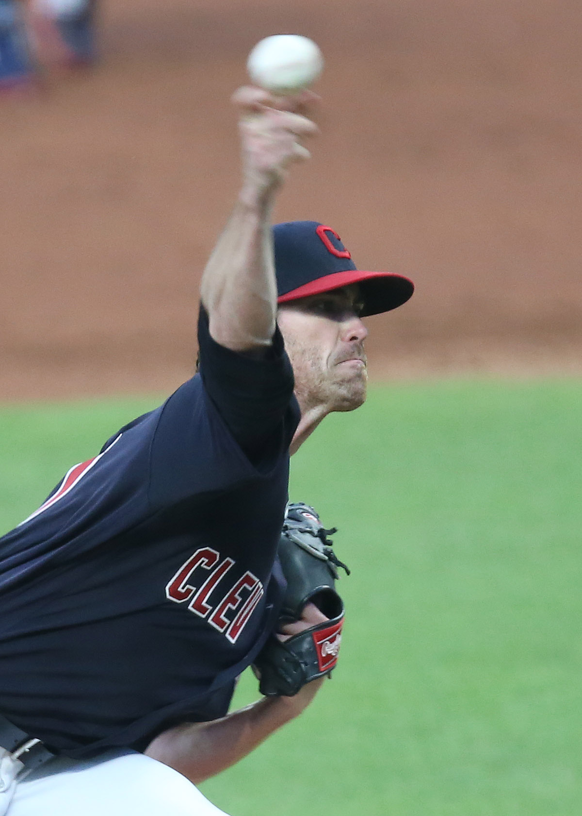 Cleveland Indians home opener against the Kansas City Royals, July 24 ...