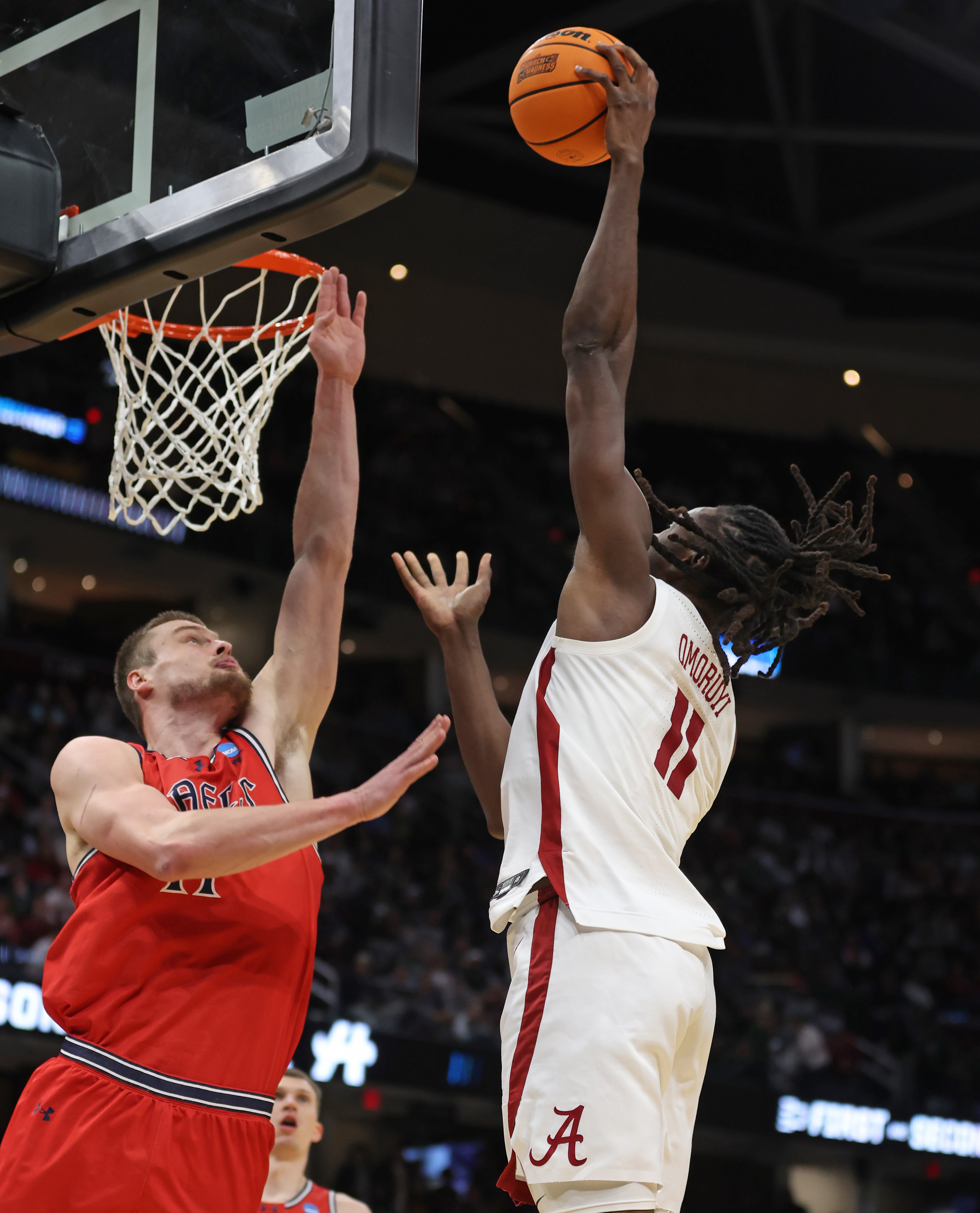 Alabama Crimson Tide vs. St. Mary's Gaels second round, NCAA basketball ...
