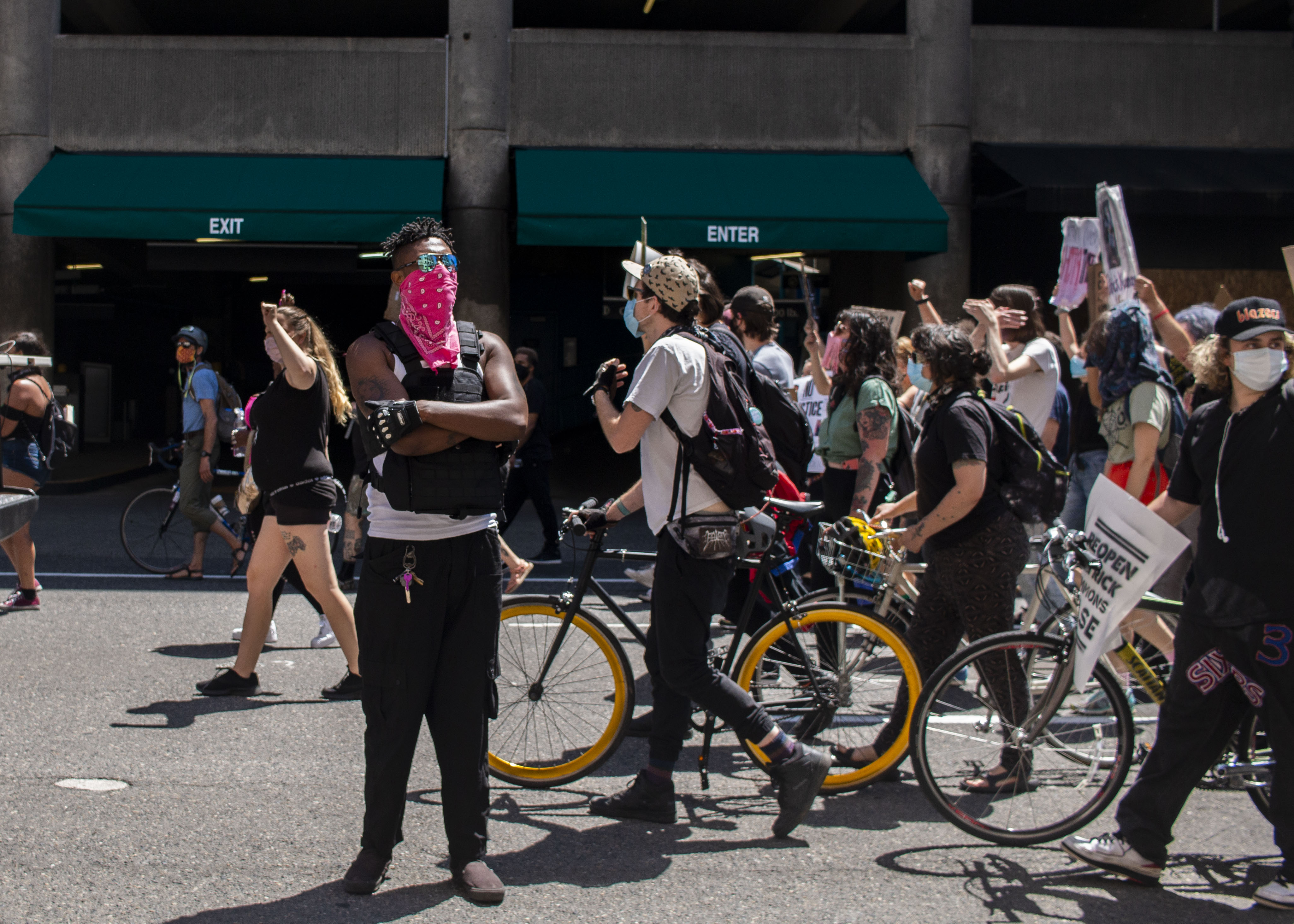 Protests continue for 29th day in Portland on 1-month anniversary of ...