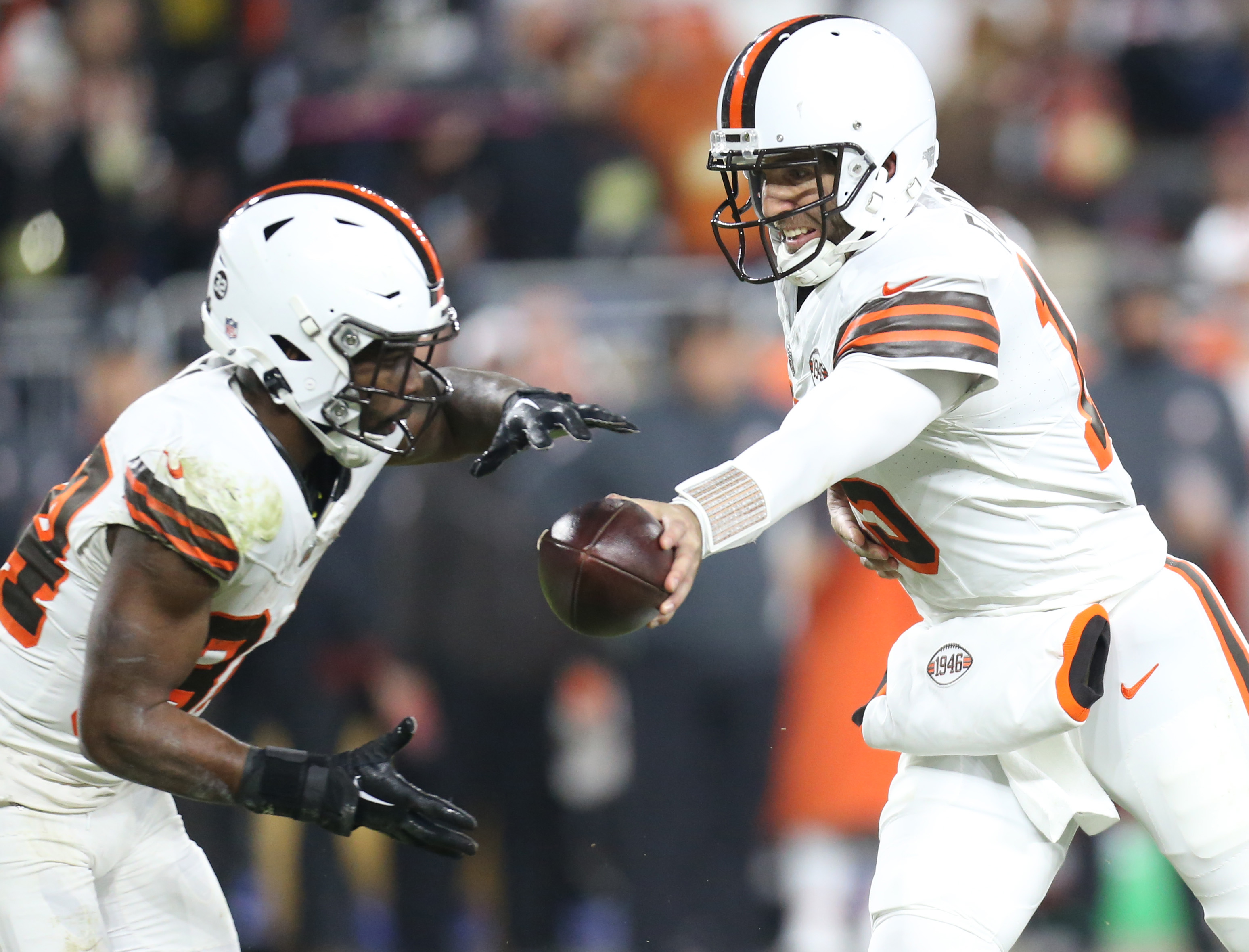 Cleveland Browns Jerome Ford vs. New York Jets, December 28, 2023 ...