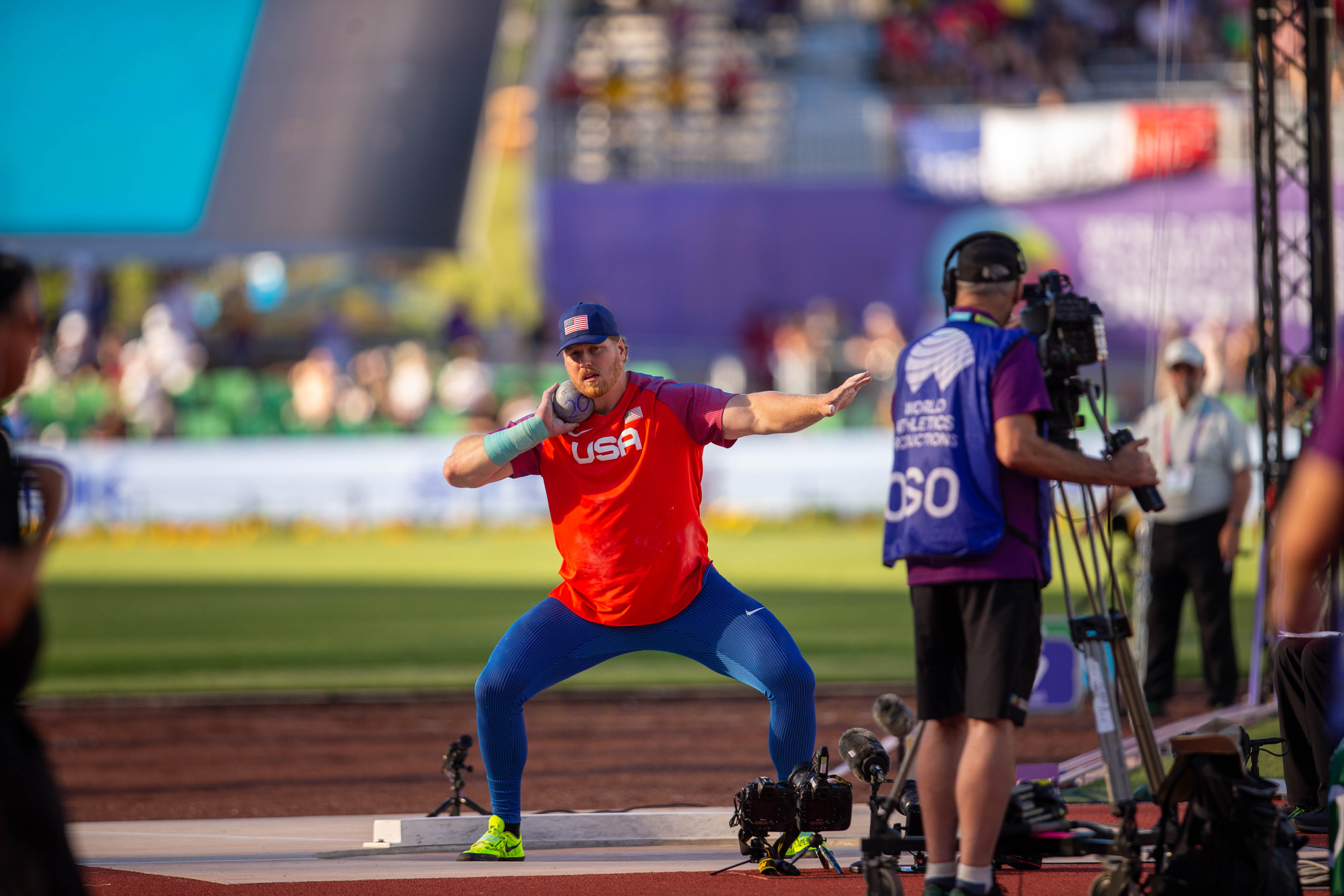 Athletes compete at World Athletics Championships in Eugene ...