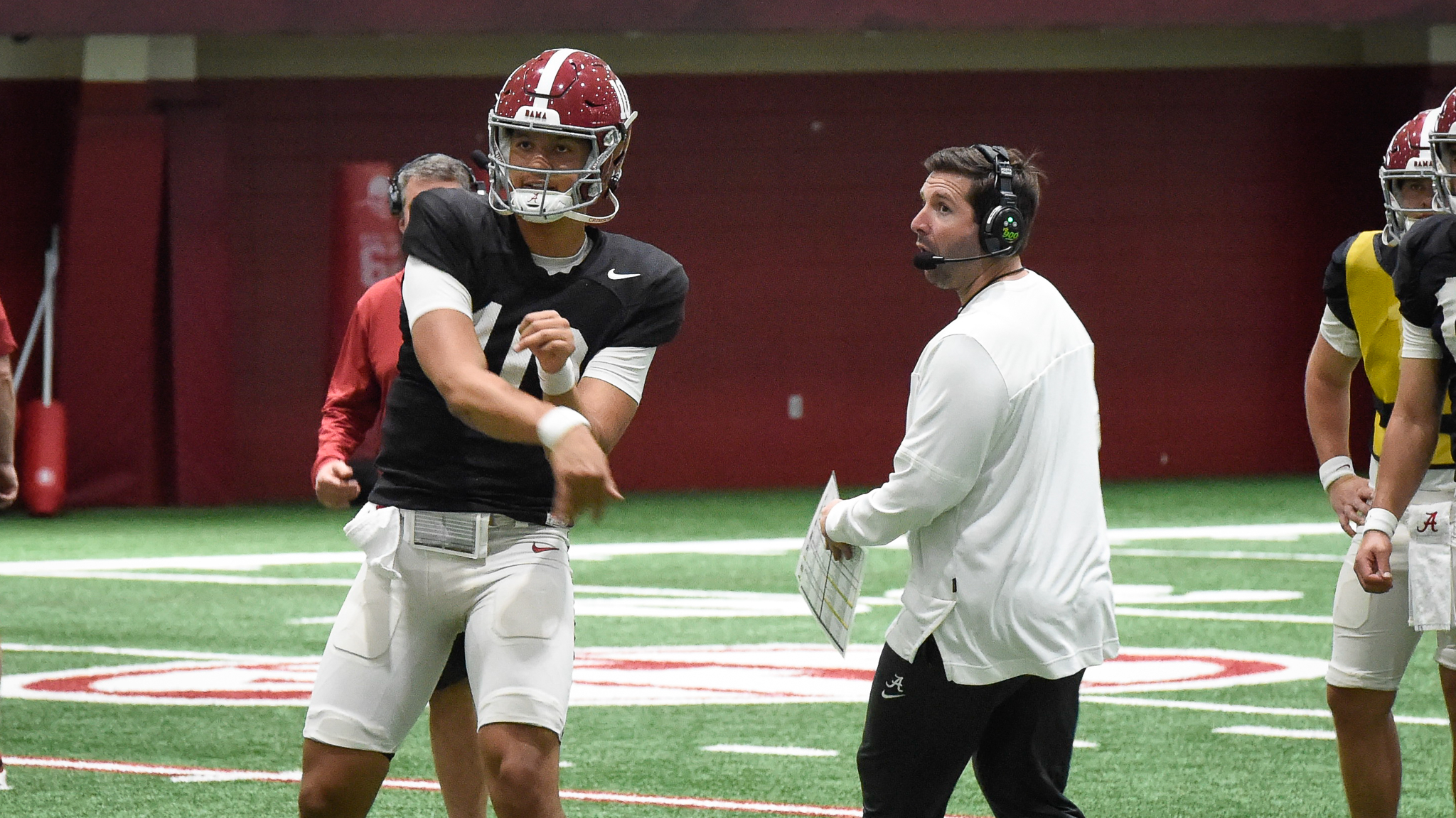 Alabama Football Spring Practice April 9, 2024 - al.com