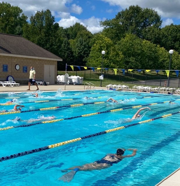 Clarkston, Lake Orion, Oxford girls swimming and diving teams practice ...