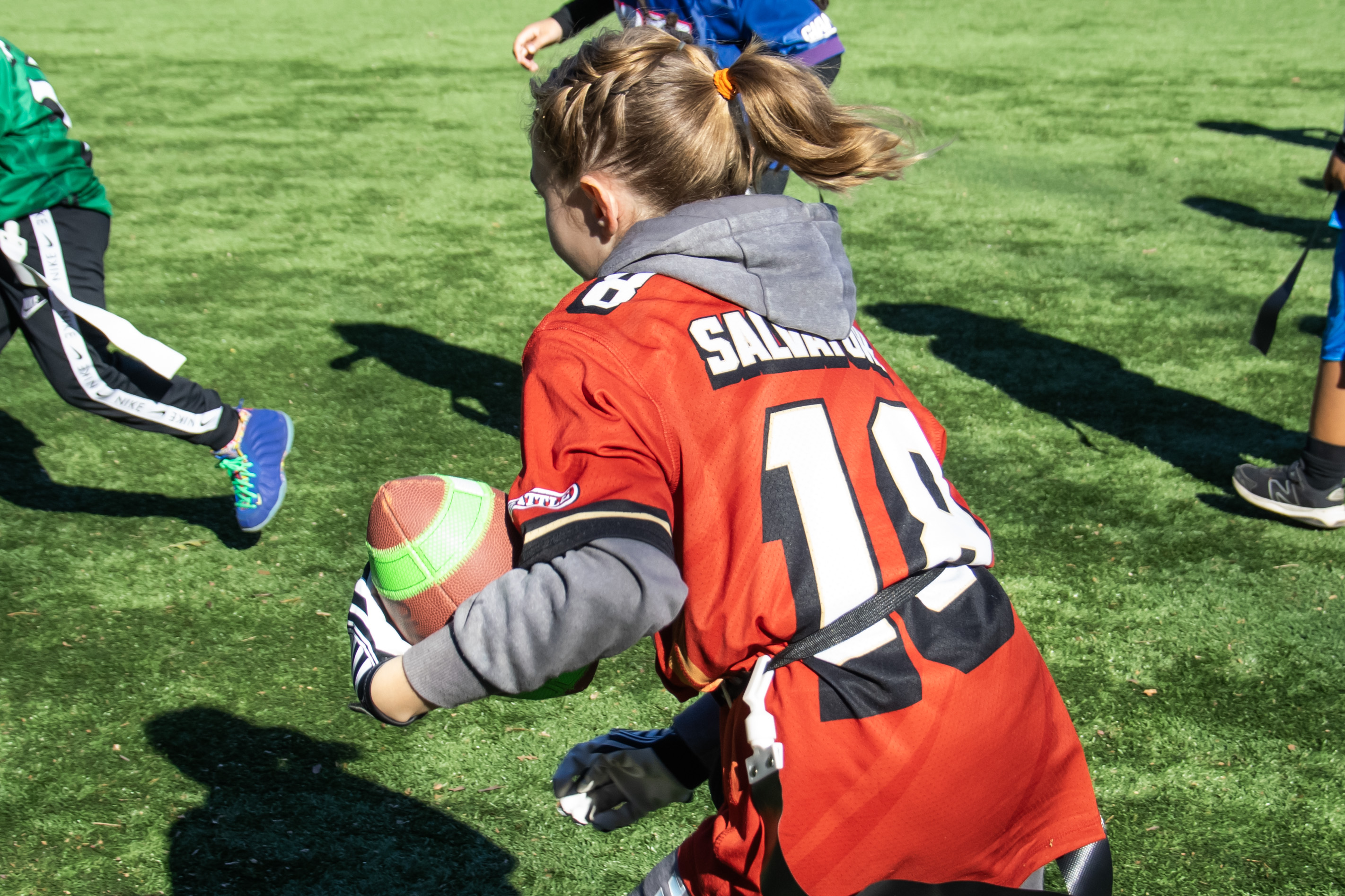 The new Special Athletes division of 9/11 Flag Football creates an ...