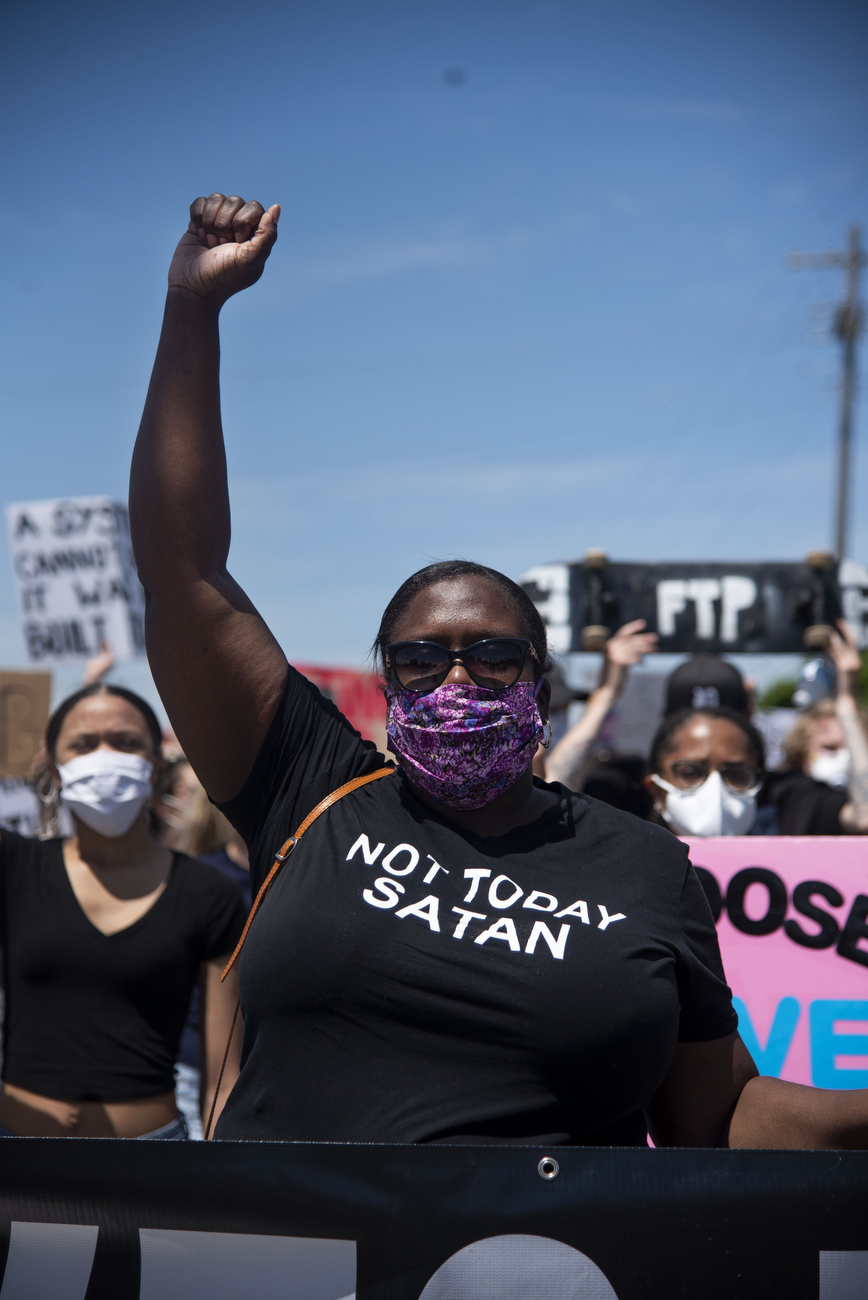 Ann Arbor police brutality protest - mlive.com