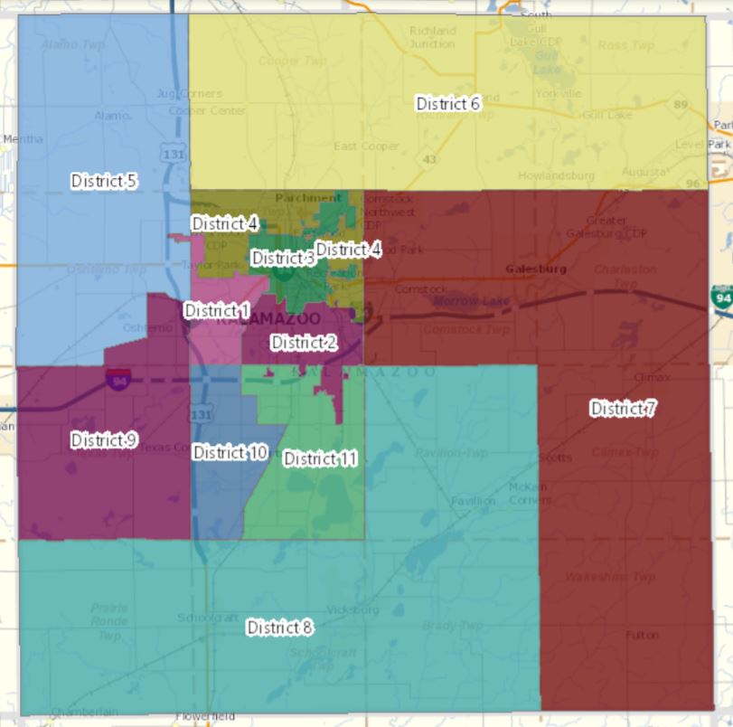 Kalamazoo Community Map