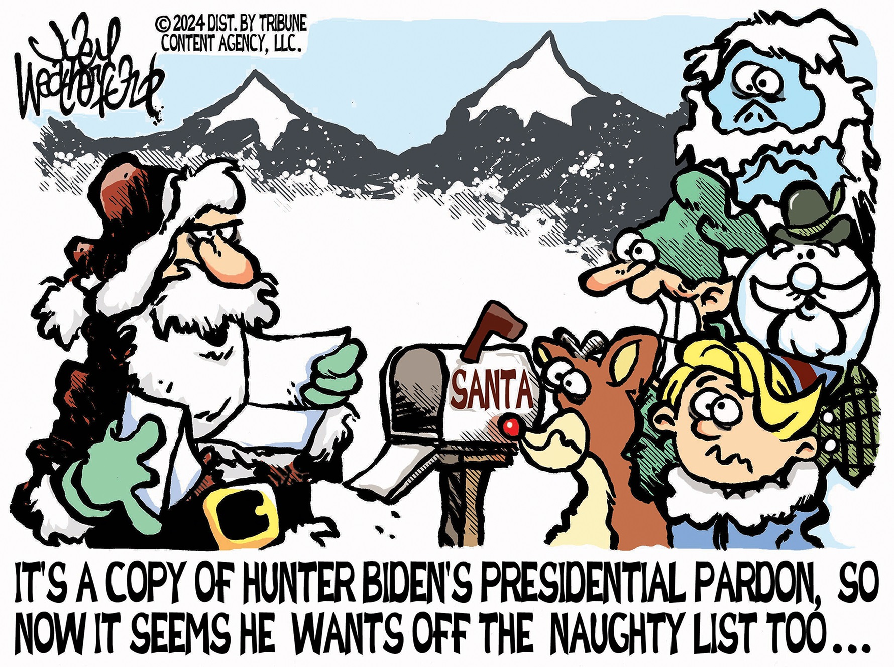 Editorial cartoons for Dec. 8, 2024 - cleveland.com