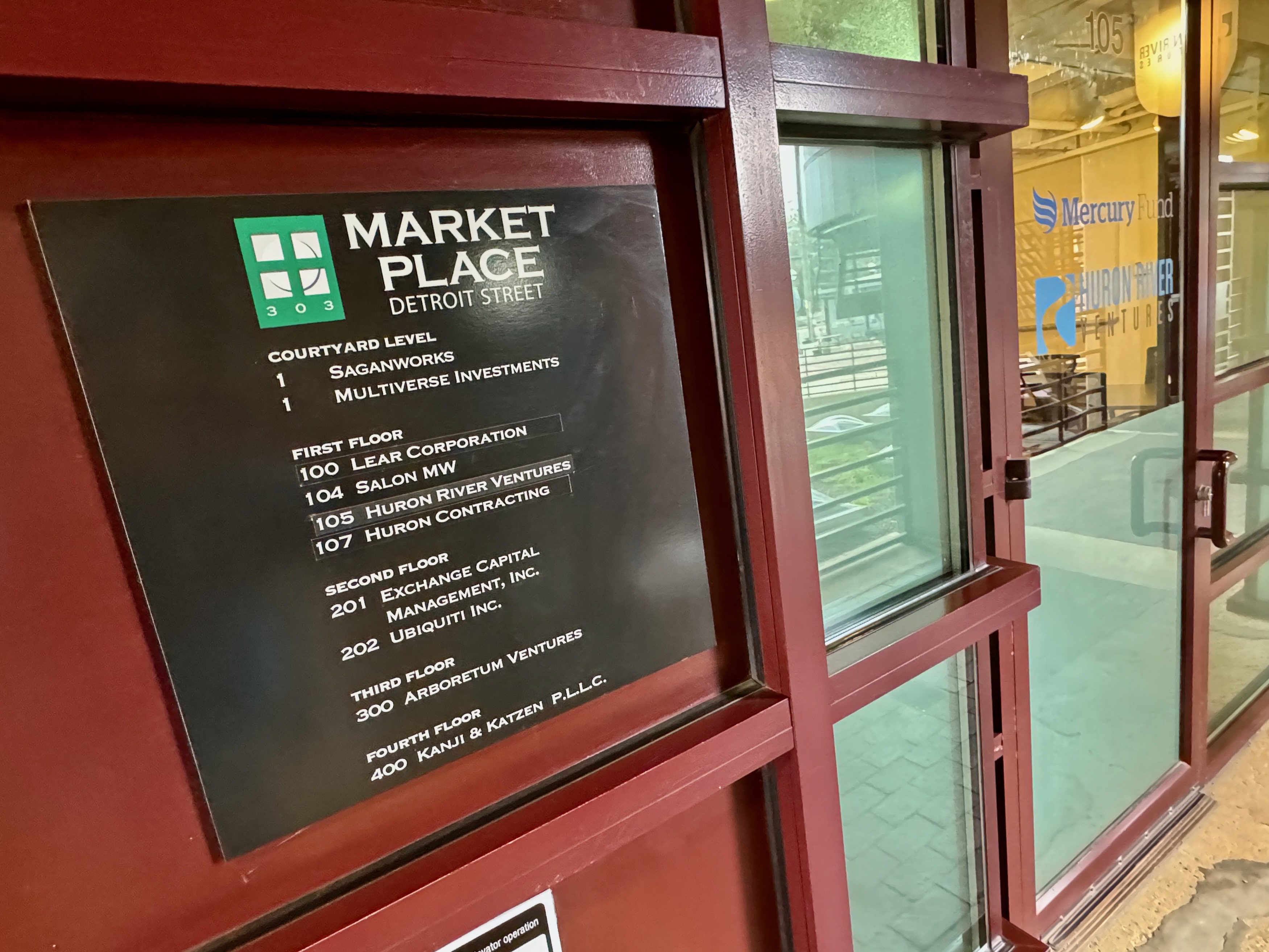 Market Place and surrounding new development in Ann Arbor's Kerrytown ...