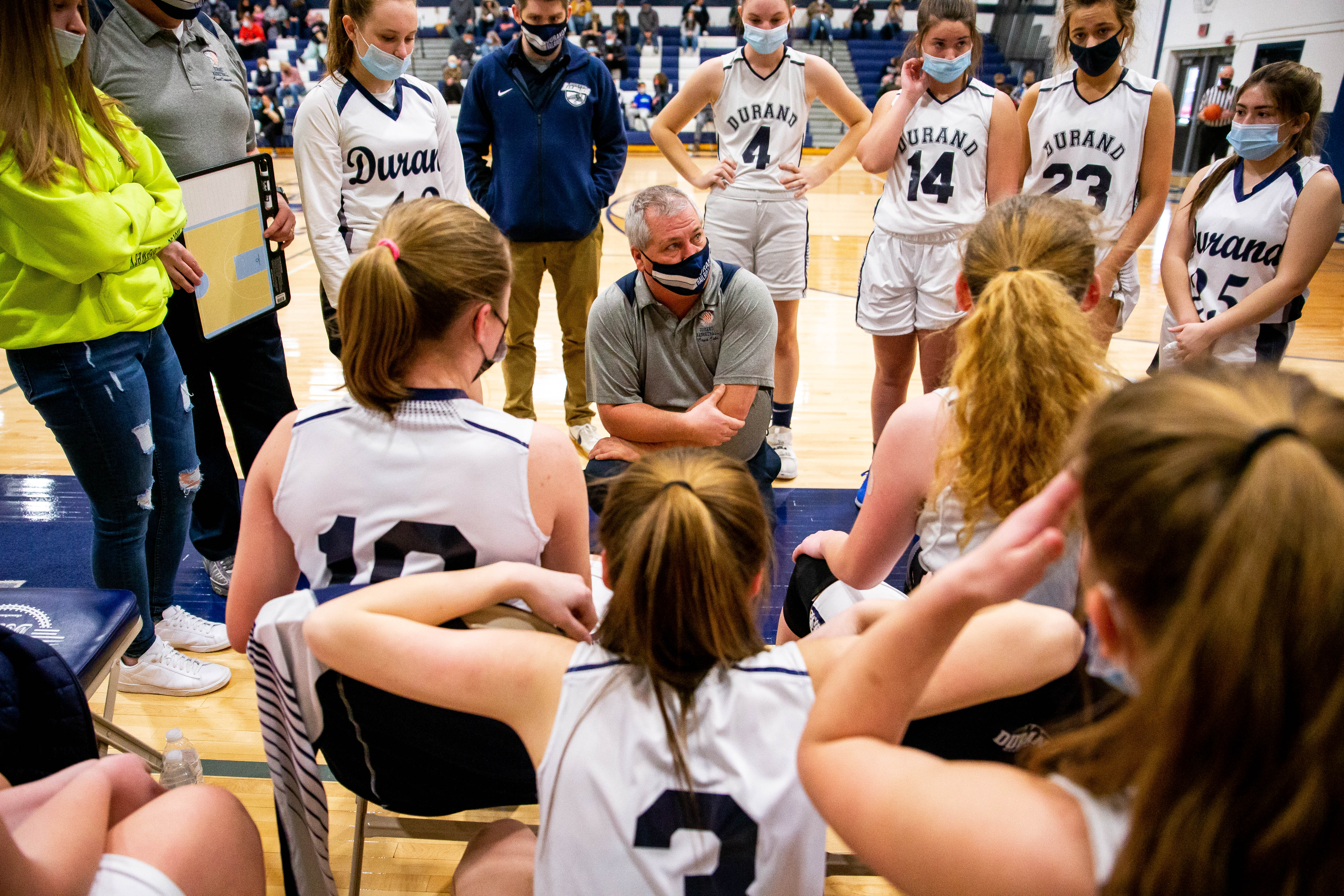 Montrose girls varsity basketball at Durand - mlive.com