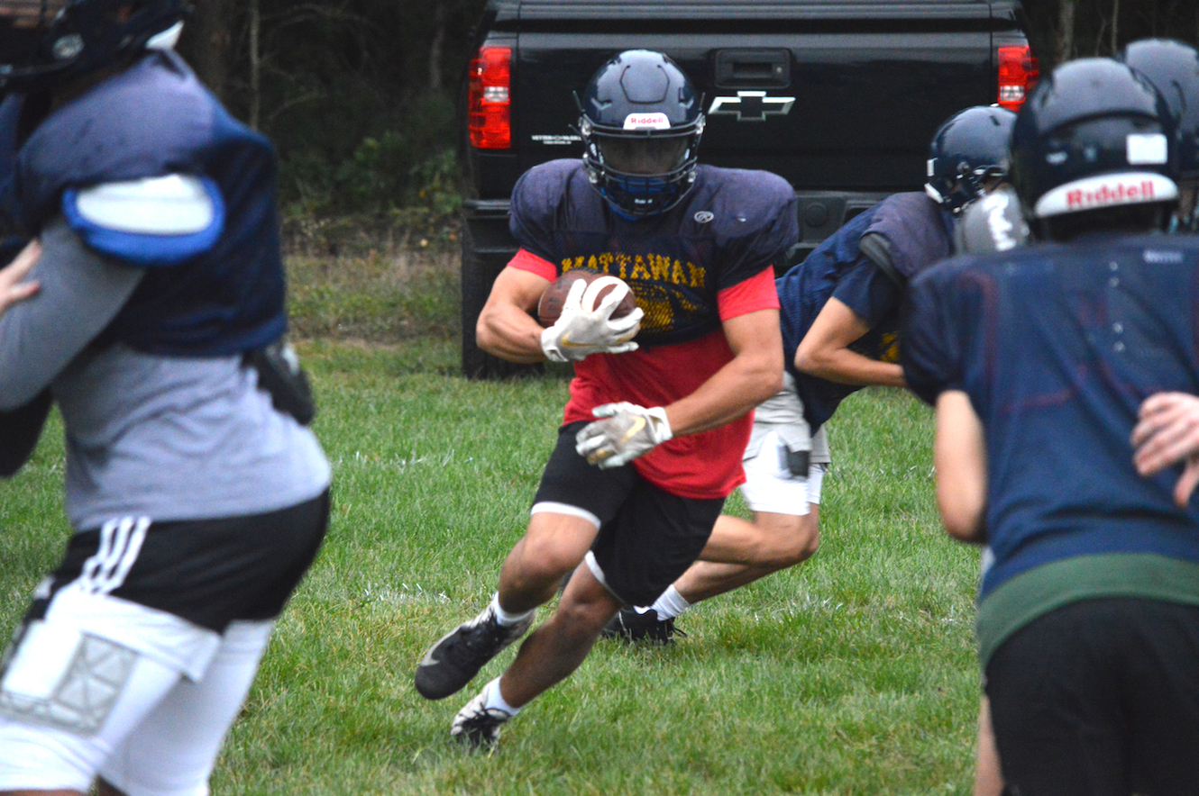 Mattawan football holds first practice after 2020 season restart ...